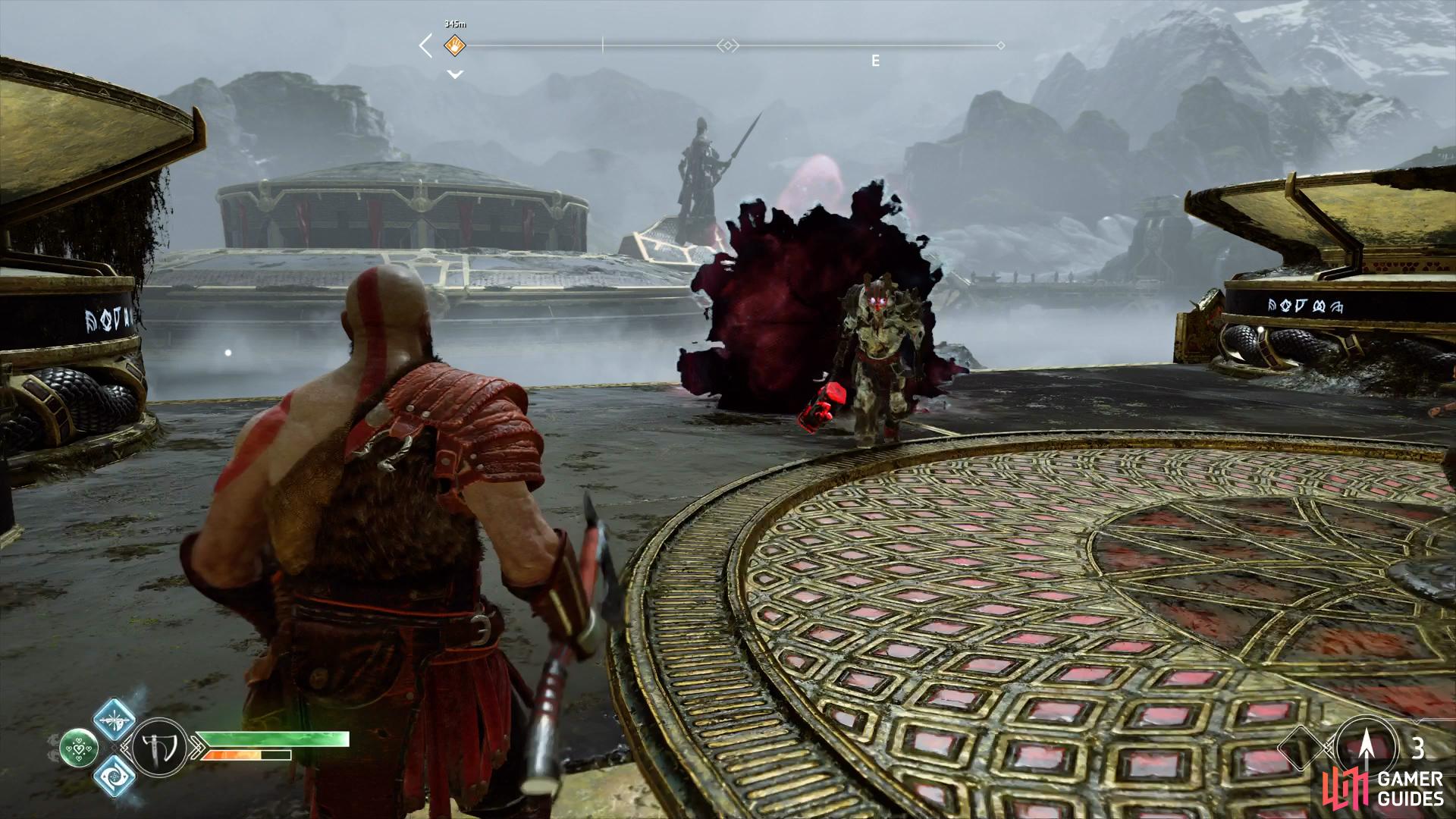 Exploring the Lake of Nine - The Journey - Quests | God of War (2018 ...