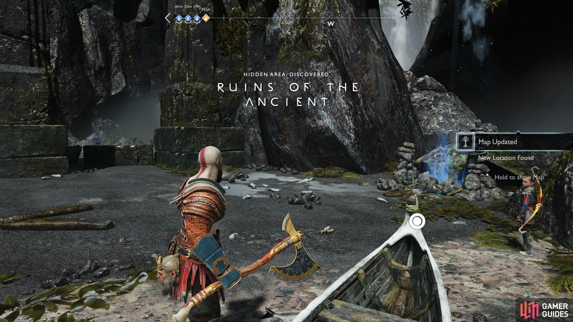 Exploring the Lake of Nine (2) - The Journey - Quests | God of War ...