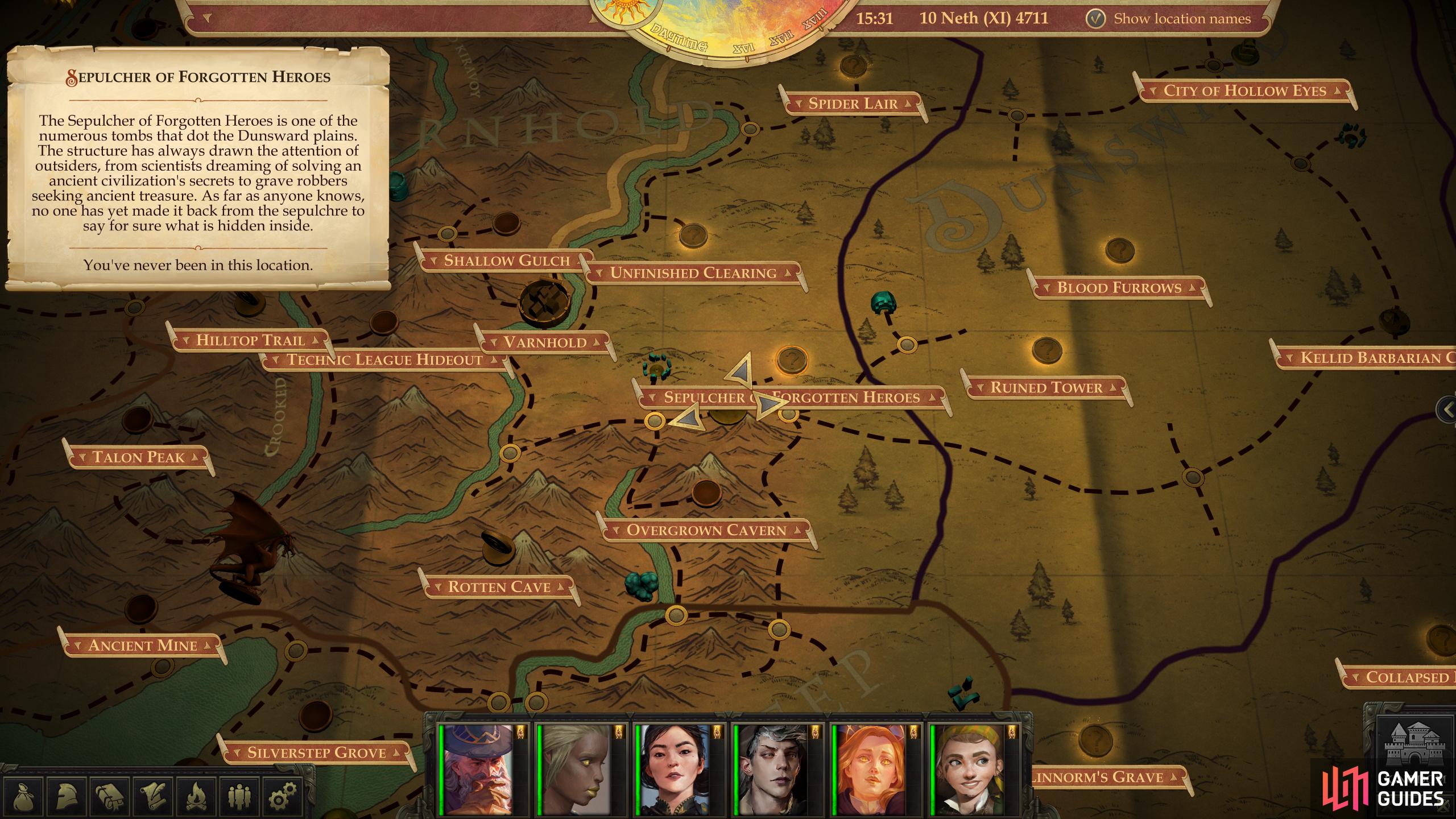 Sepulchre of Forgotten Heroes - Chapter 3 - Along the Cold Trail ...