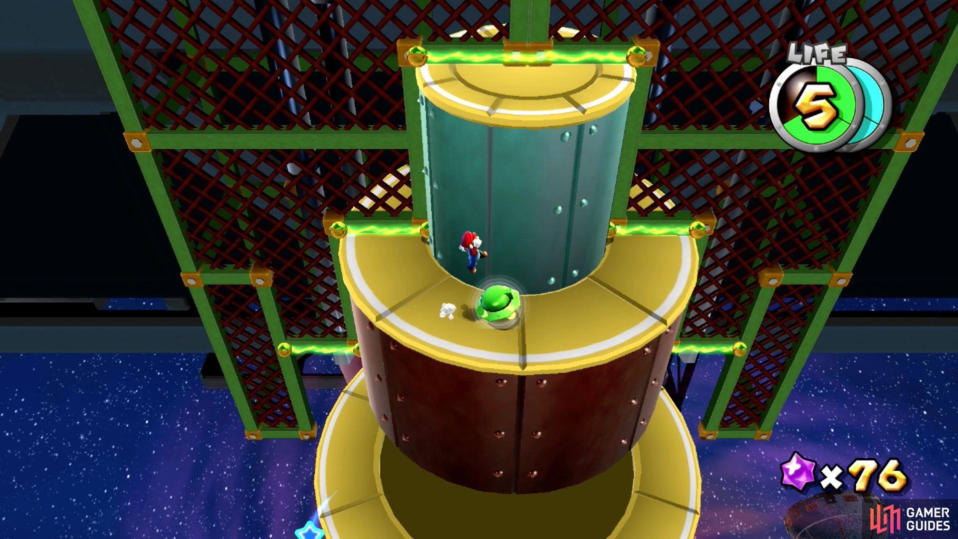 Infiltrating the Dreadnought - Dreadnought Galaxy - Super Mario Galaxy ...