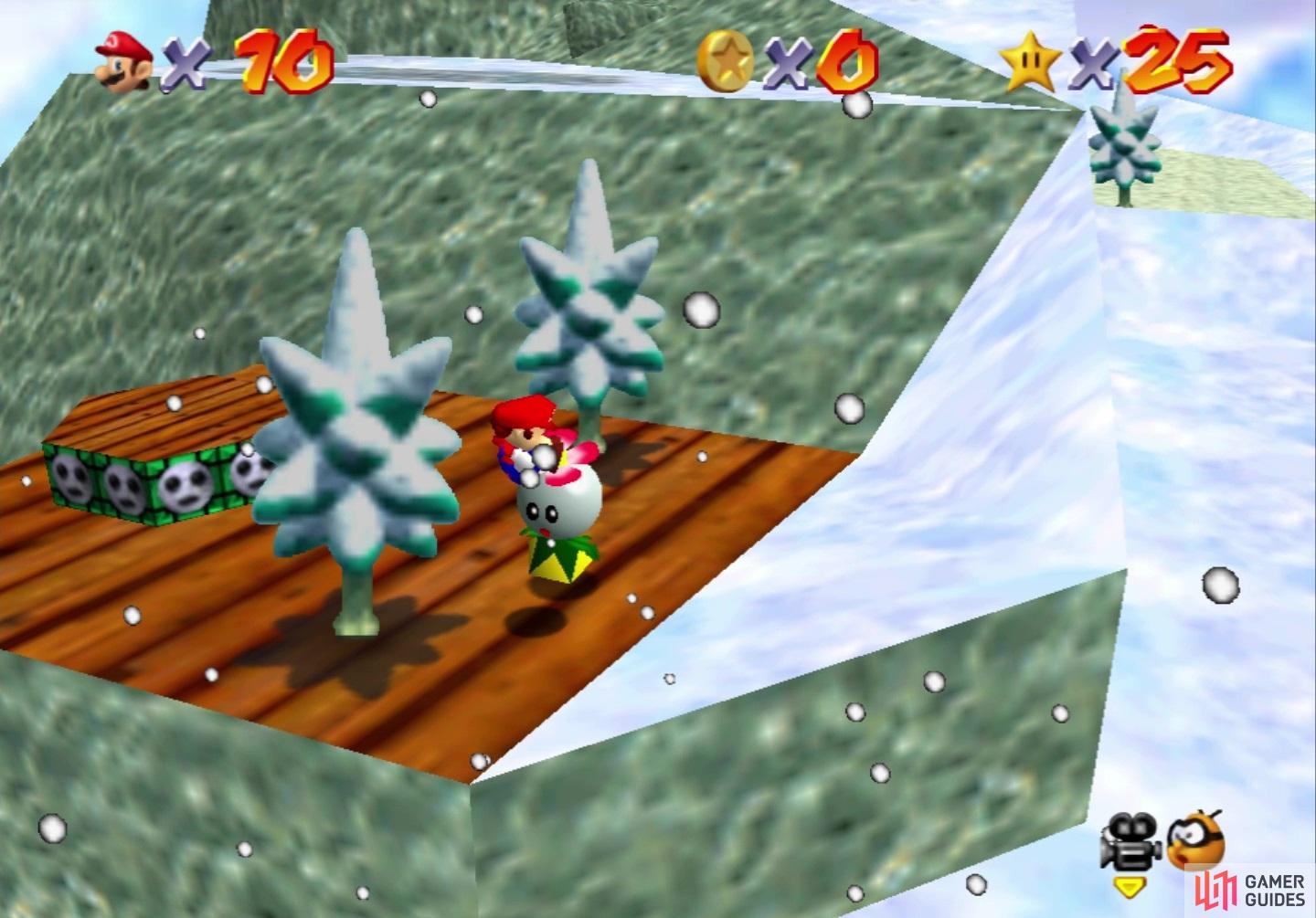 Overview - Cool, Cool Mountain - Super Mario 64 | Super Mario 3D All ...