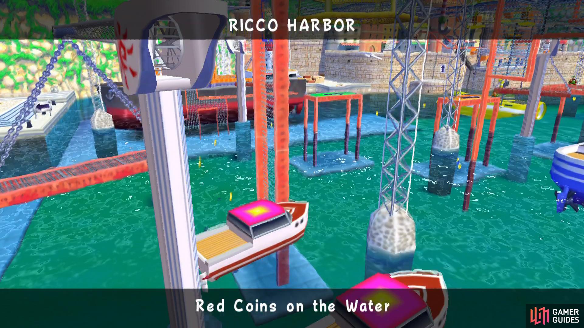 Episode 6: Red Coins on the Water - Ricco Harbor - Super Mario Sunshine ...