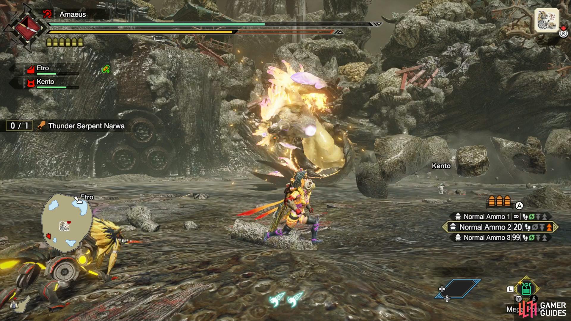 Thunder Serpent Narwa - Large Monsters - Monster Hunts | Monster Hunter ...