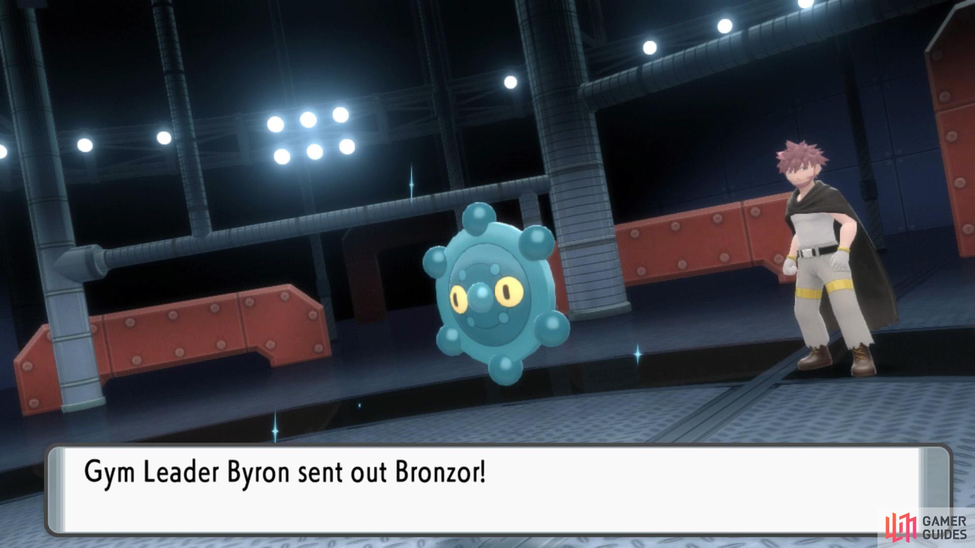How to Defeat Gym Leader Byron - Mine Badge - Walkthrough | Pokémon ...