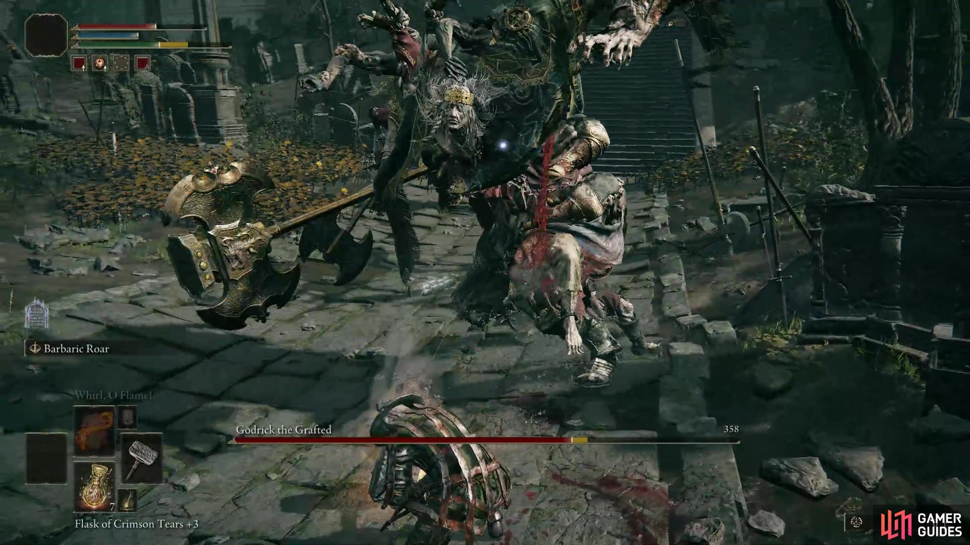 How to Beat Elden Lord Godrick the Grafted in Stormveil Castle - Bosses ...