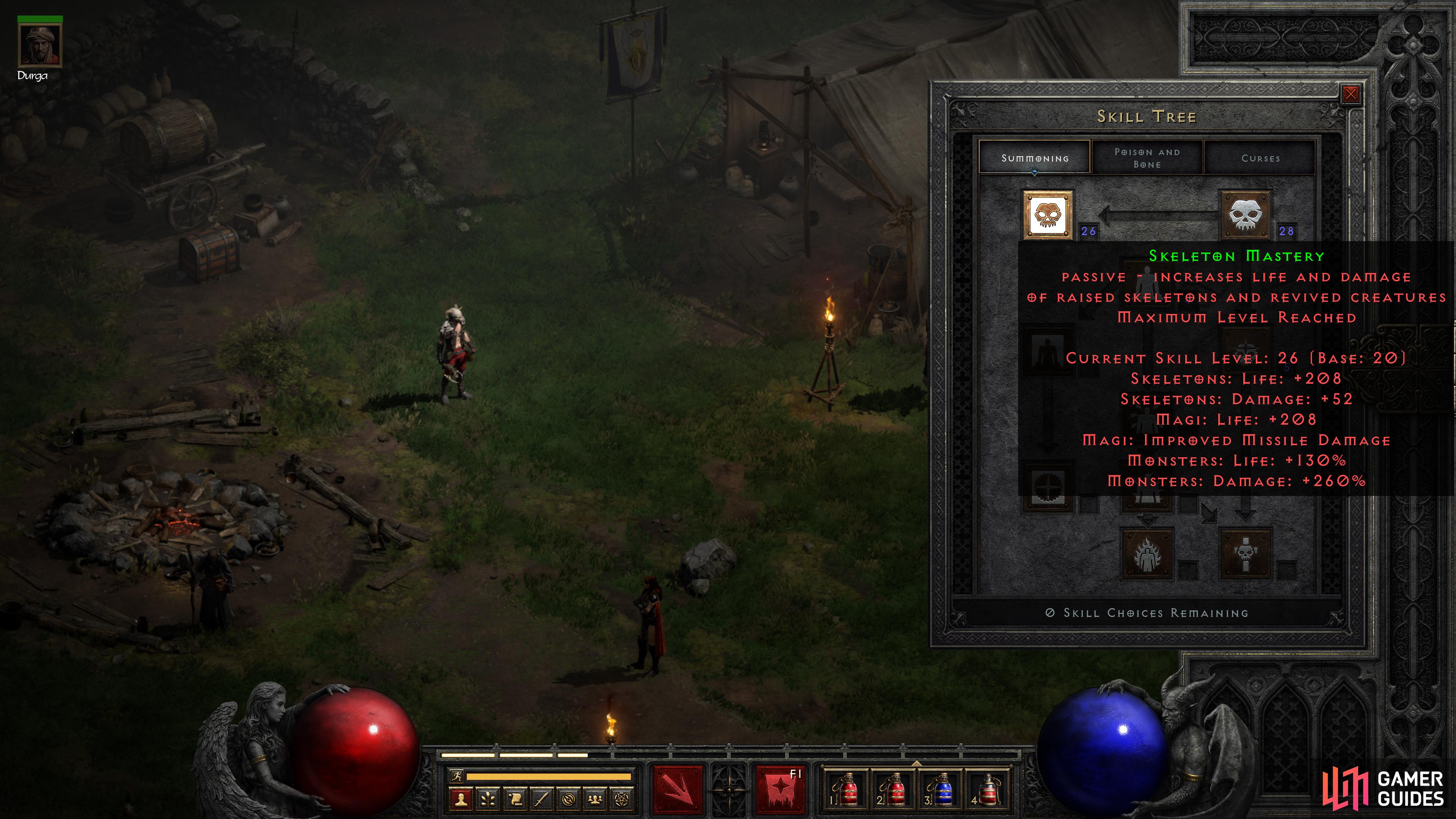 Skill Points - Builds Overview - Characters | Diablo II: Resurrected ...