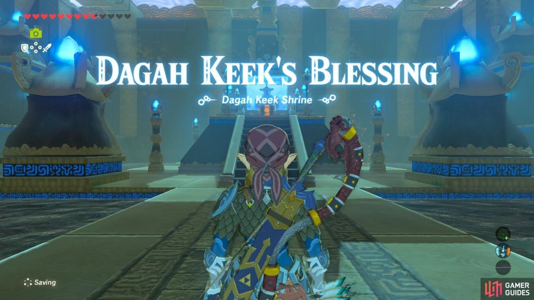 Dagah Keek Shrine - Lanayru Region - Towers and Shrines | The Legend of ...