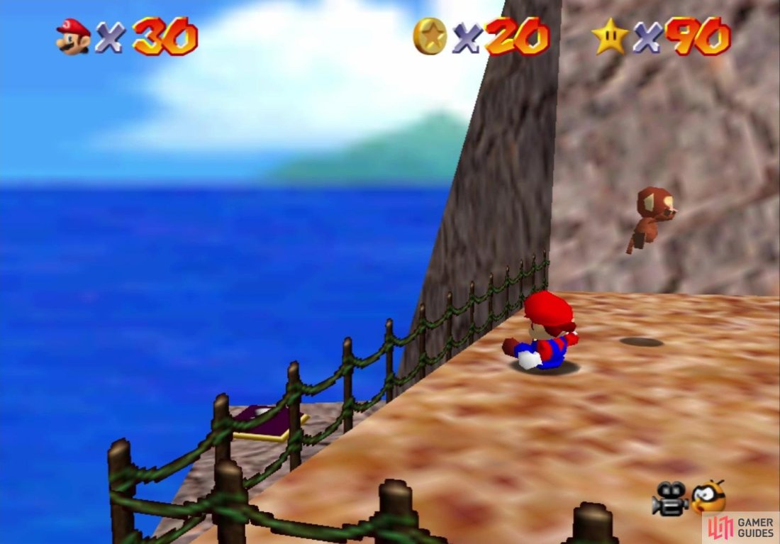 Mystery of the Monkey Cage - Tall, Tall Mountain - Super Mario 64 ...