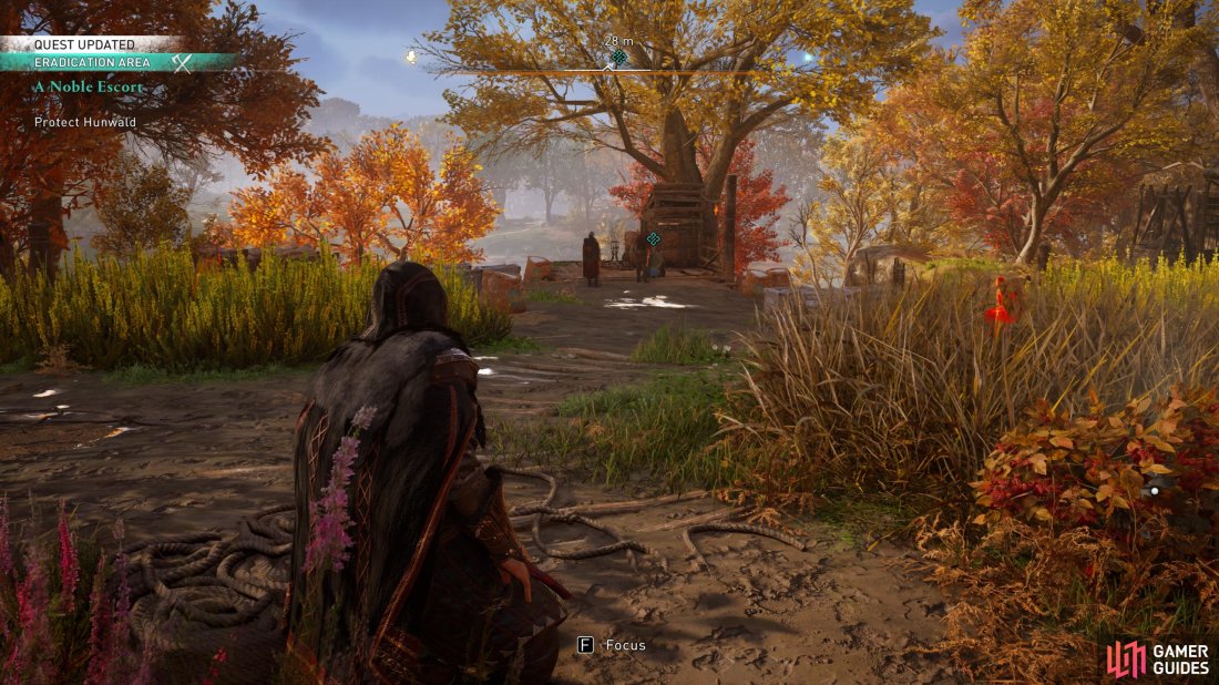 A Noble Escort - The Lay of Hunwald - Walkthrough | Assassin's Creed ...