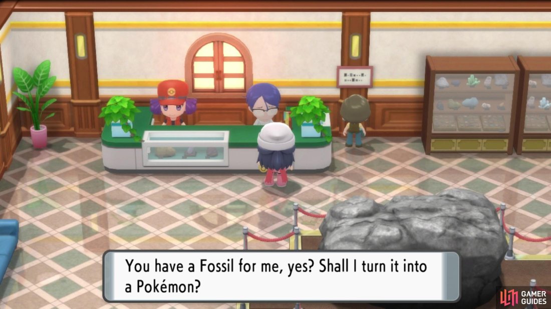 Pokémon Fossils - Digging - Grand Underground | Pokémon: Brilliant ...