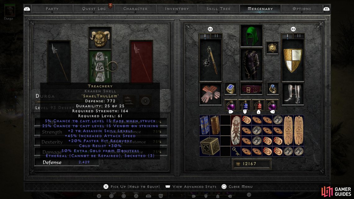 Treachery - Armor - Runewords | Diablo II: Resurrected | Gamer Guides®