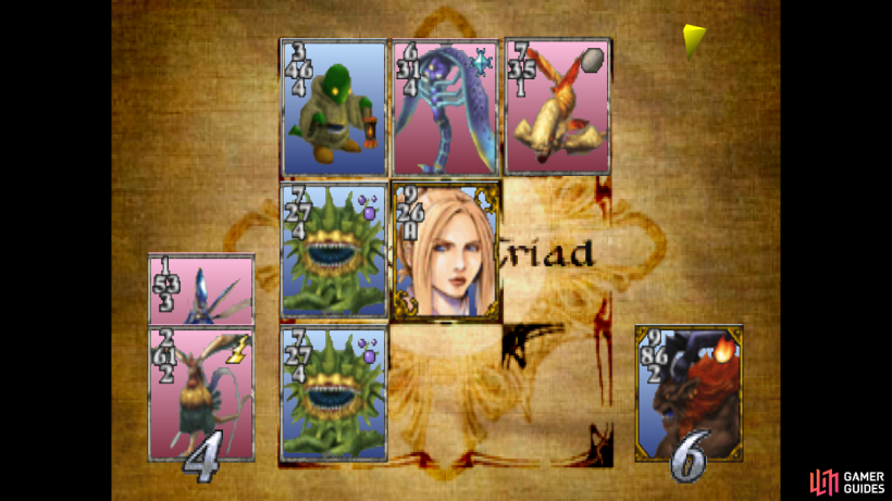 Triple Triad | Final Fantasy VIII | Gamer Guides