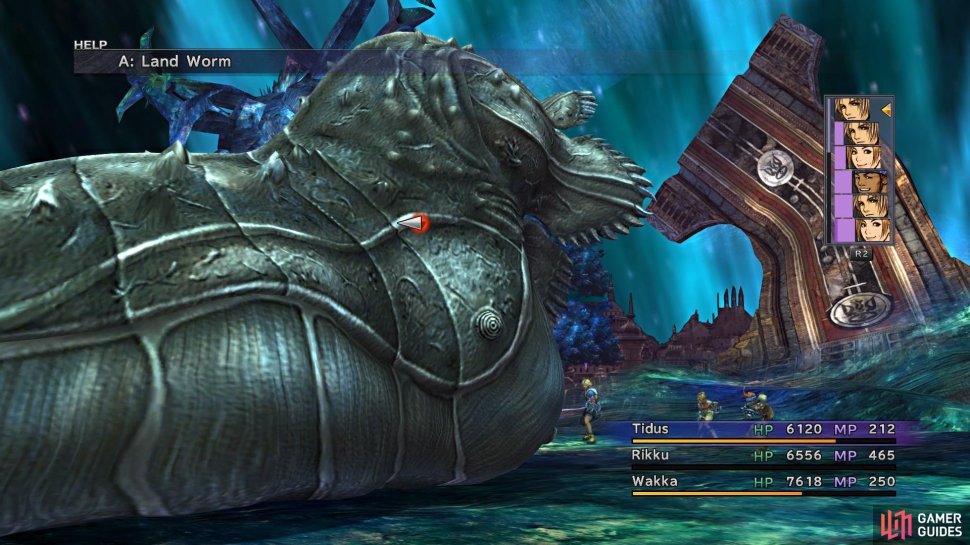 Land Worm - Inside Sin - Bestiary | Final Fantasy X HD Remaster | Gamer ...