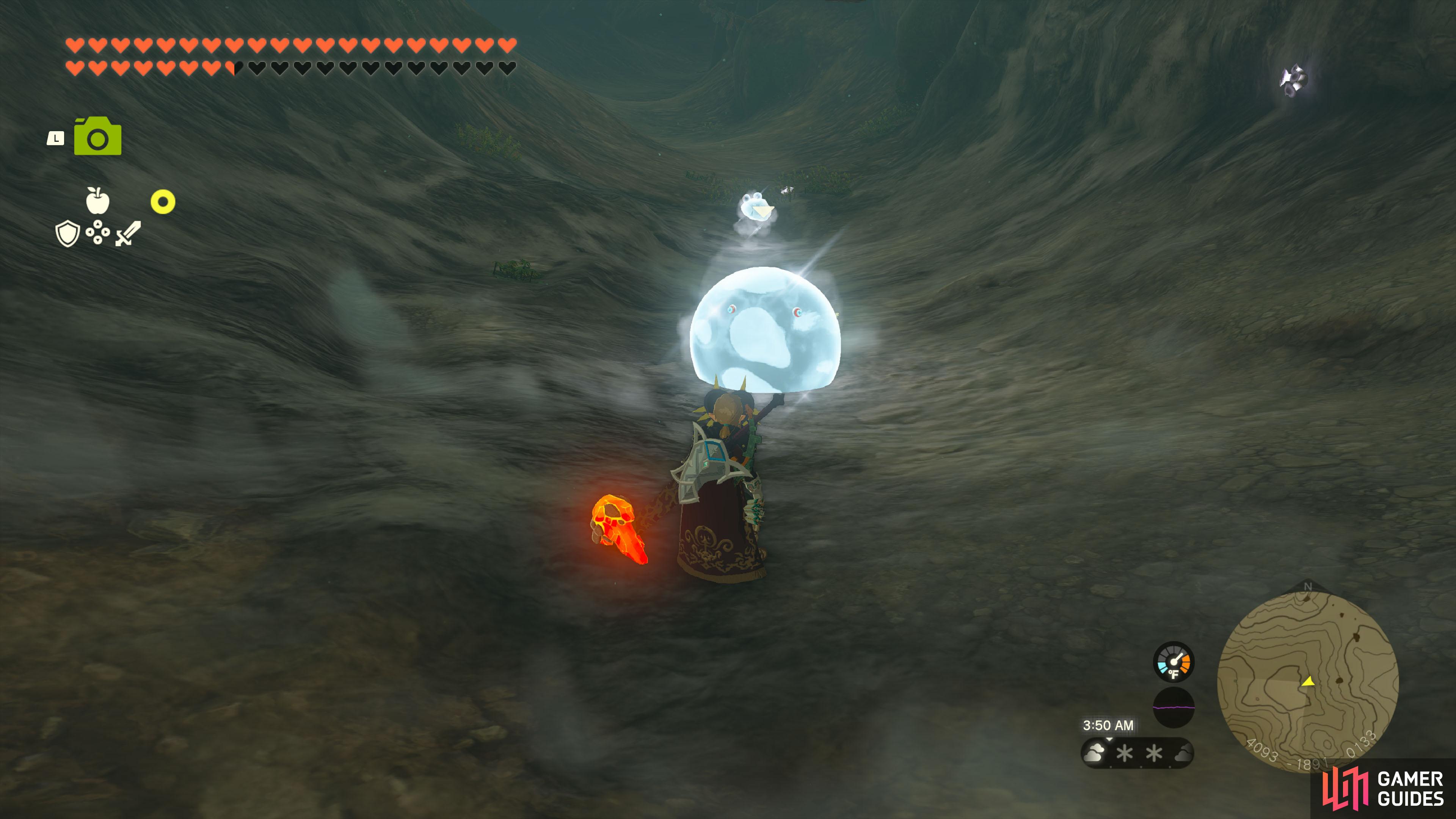 Ice Chuchu The Legend Of Zelda Tears Of The Kingdom Database Gamer