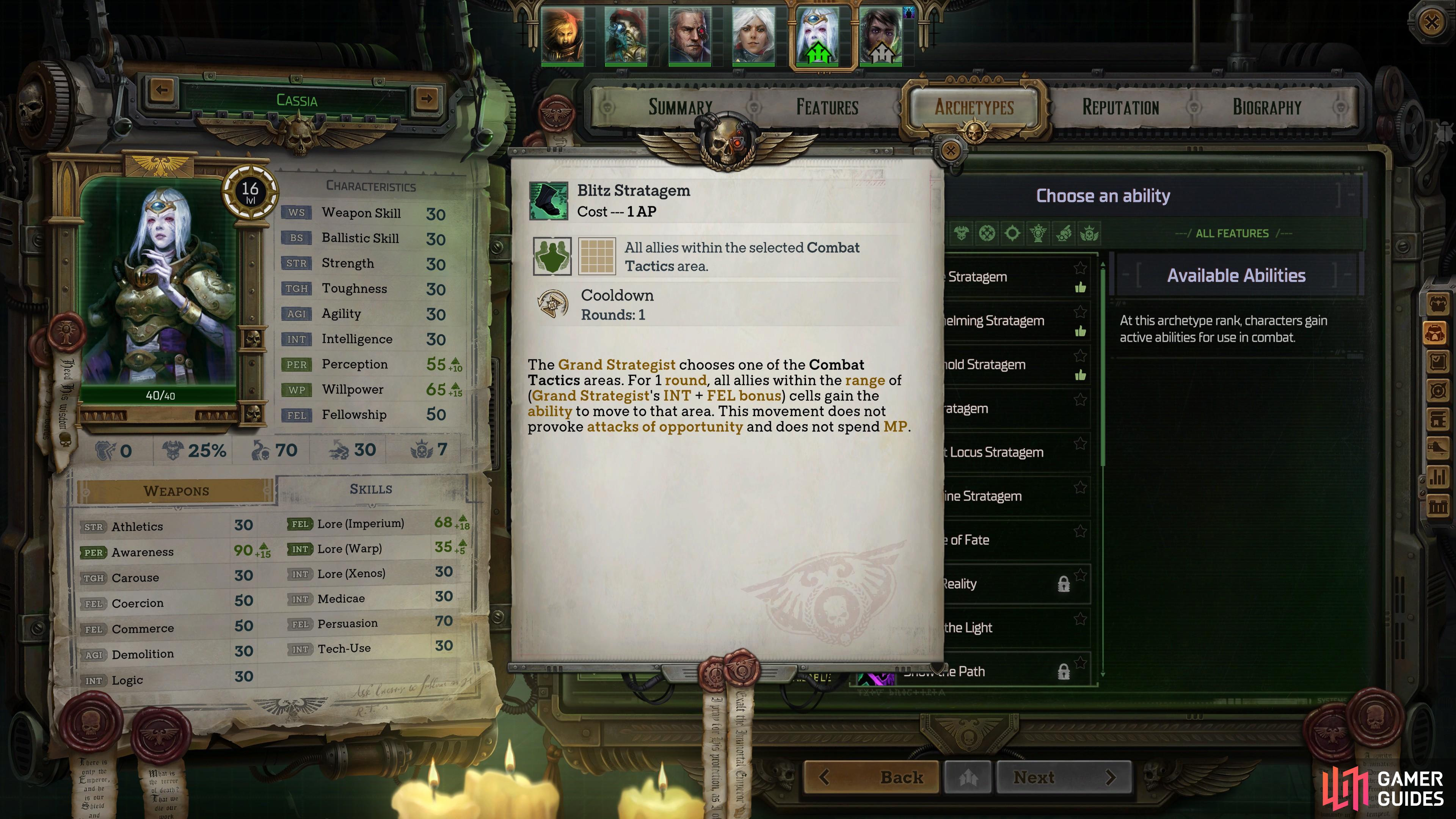 Abilities - Abilities - Warhammer 40K: Rogue Trader Database | Gamer ...