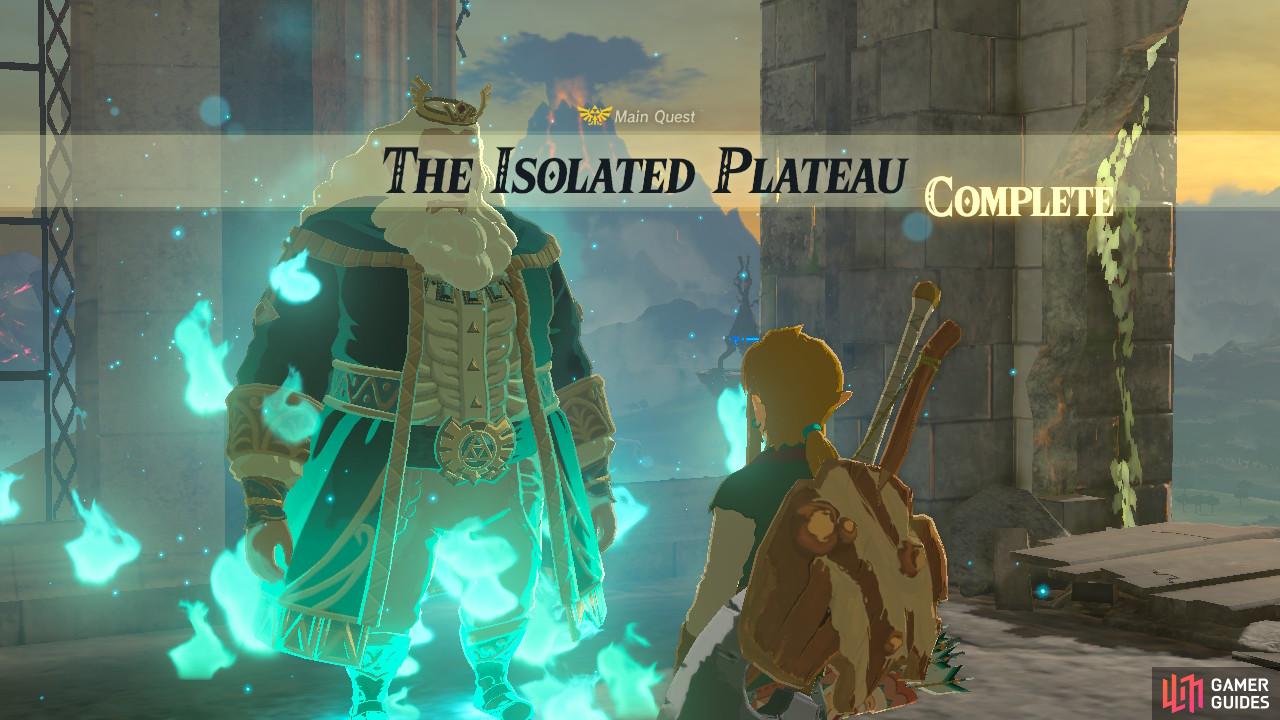 The Isolated Plateau - Walkthrough - Story Quests | The Legend of Zelda ...