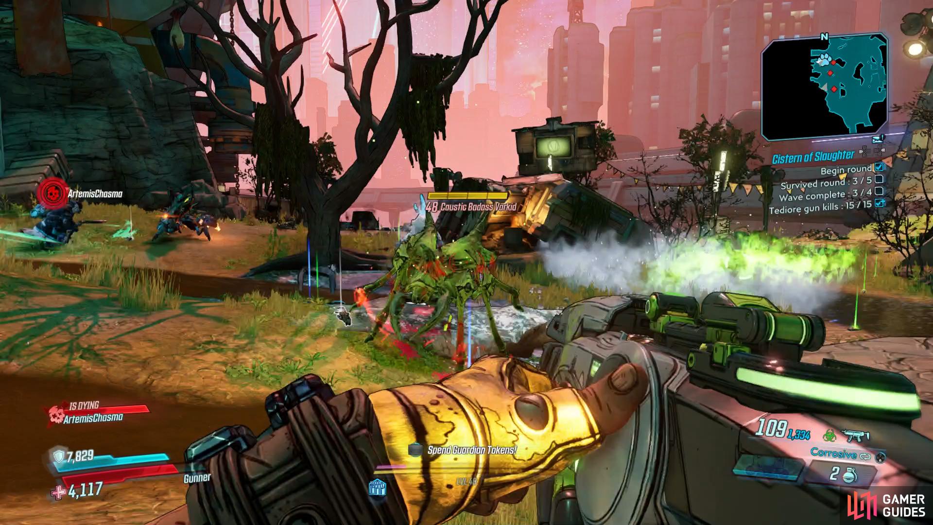 Cistern of Slaughter - Circle of Slaughter - Endgame | Borderlands 3 ...