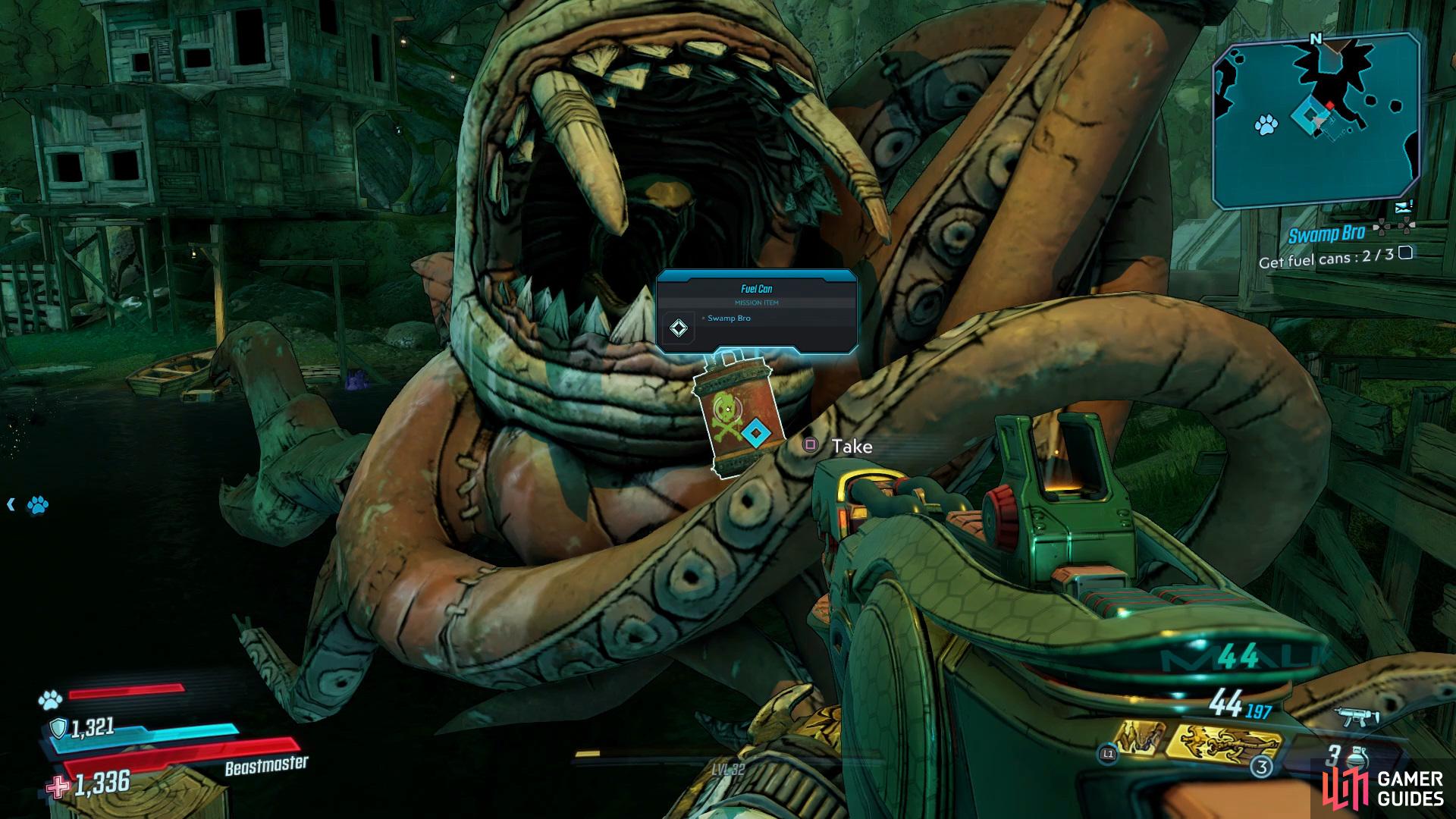 Swamp Bro - Floodmoor Basin - Side Missions | Borderlands 3 | Gamer Guides®