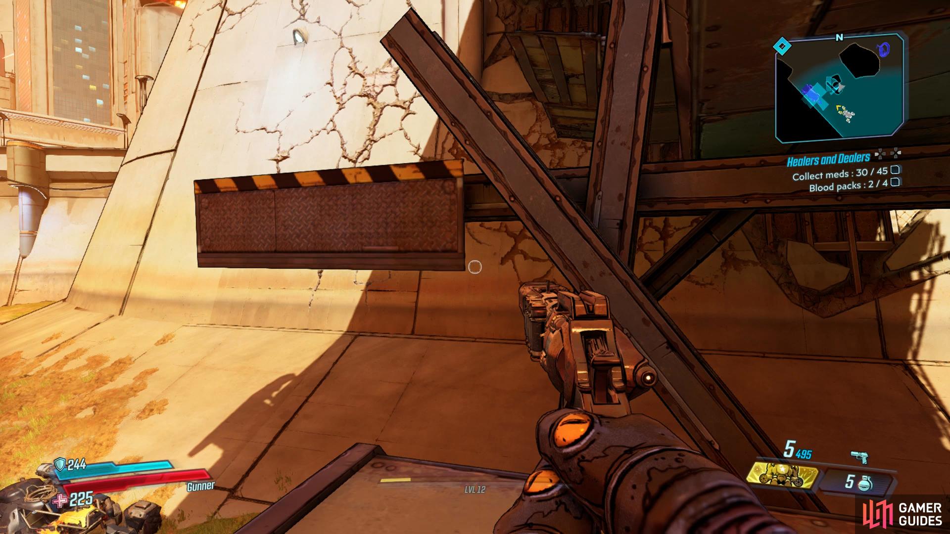 Crew Challenges - Meridian Outskirts - Full Area Coverage | Borderlands ...