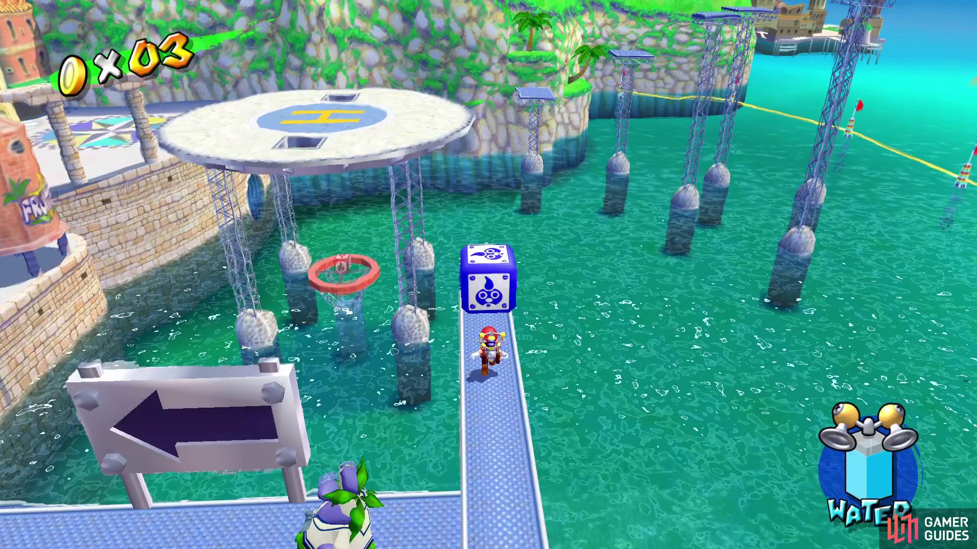 Episode 3: The Caged Shine Sprite - Ricco Harbor - Super Mario Sunshine ...