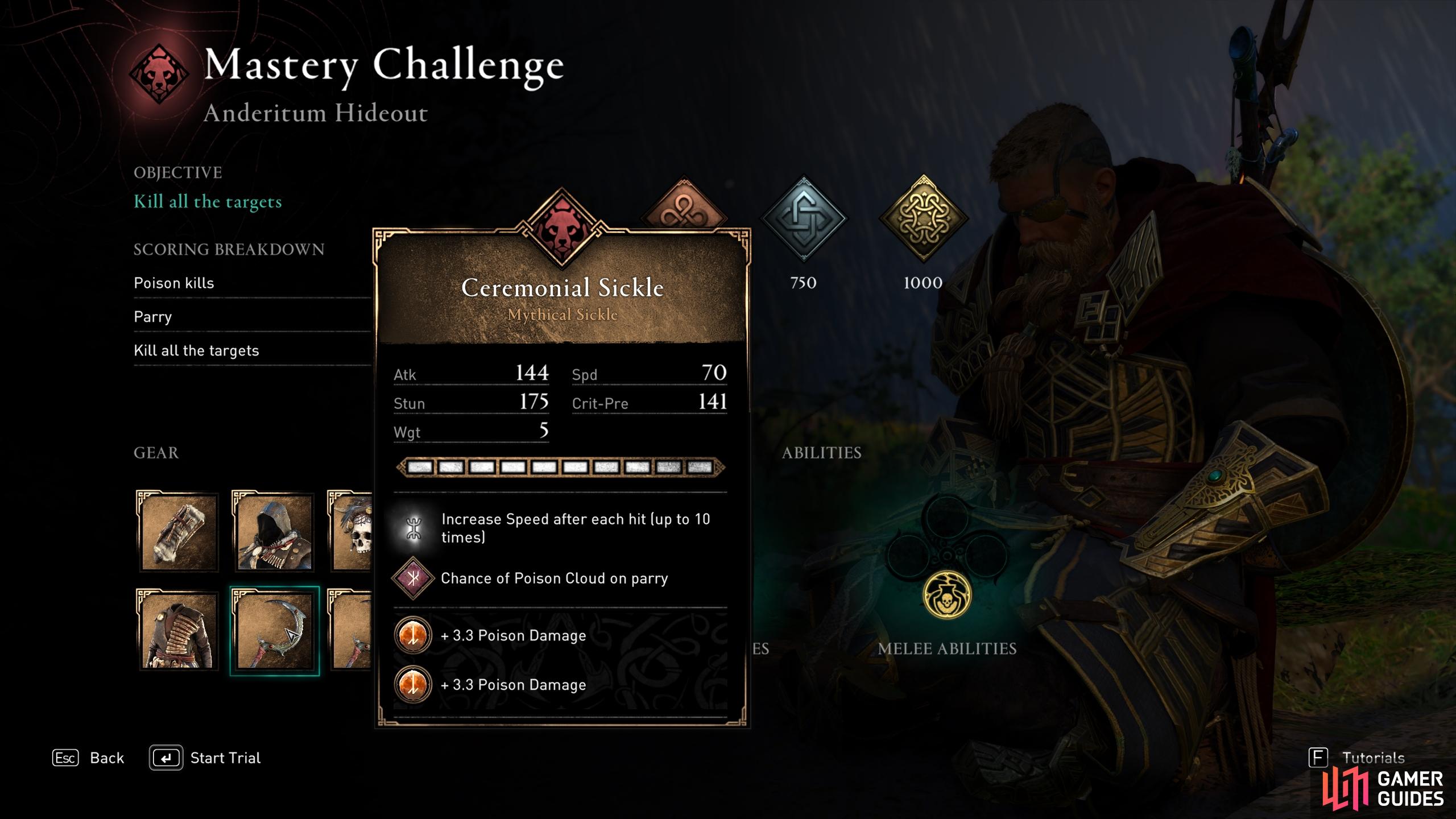 Trial of the Bear - How to Get Highest Mastery Points - Suthsexe ...