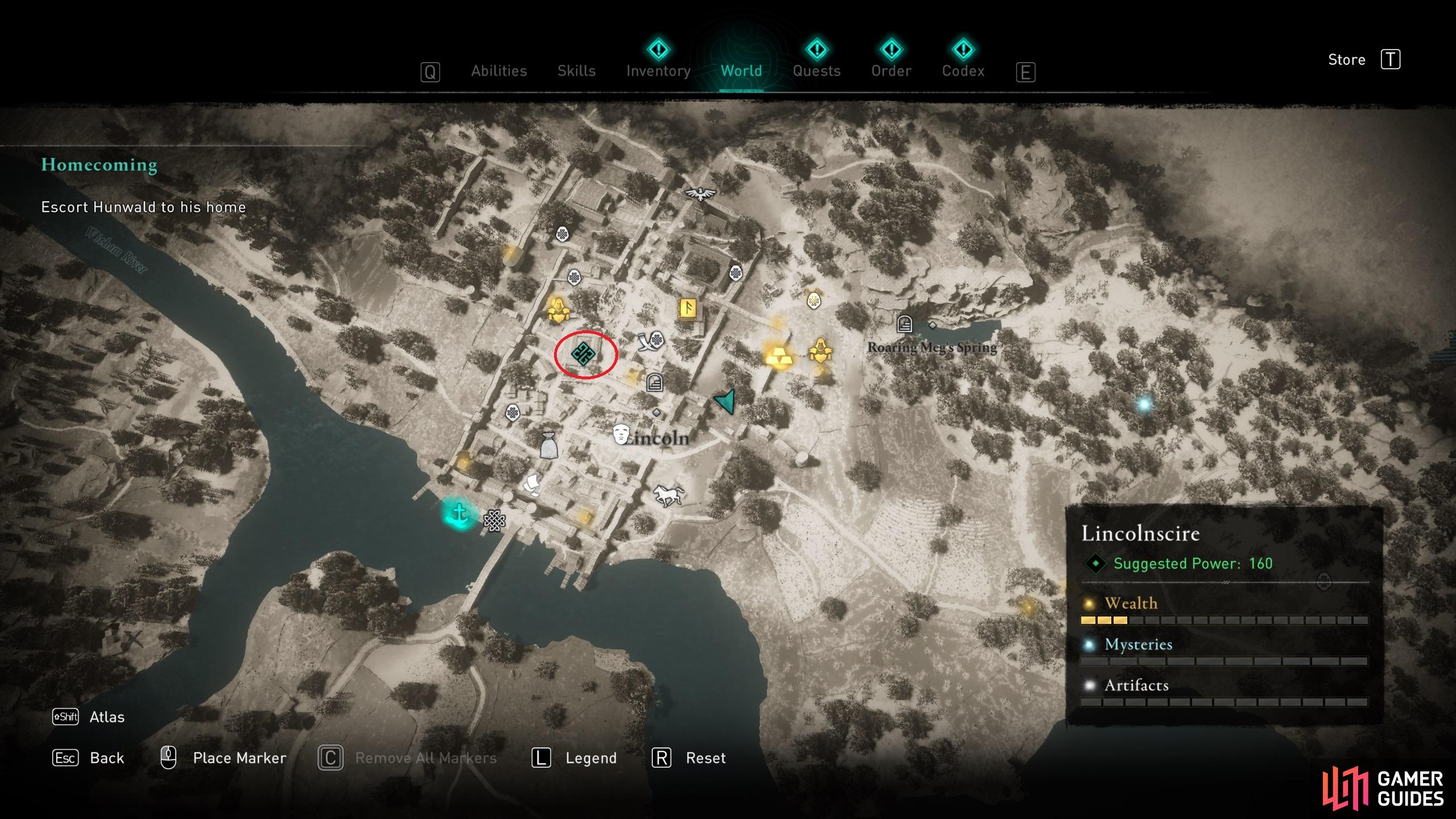 Homecoming - The Lay of Hunwald - Walkthrough | Assassin's Creed ...