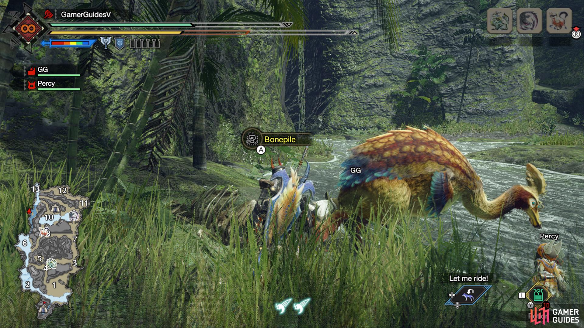 Monster Bone S - Shared - Monster Materials | Monster Hunter Rise ...
