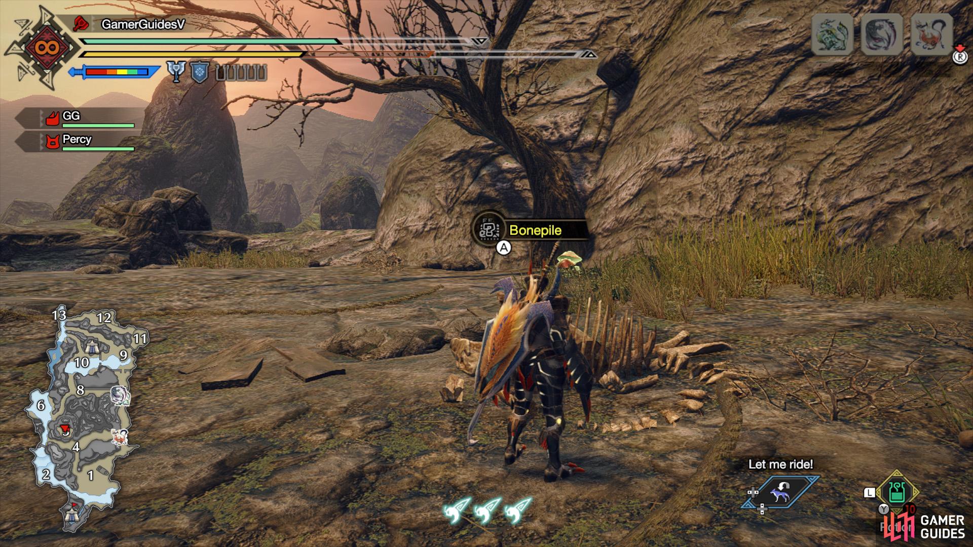 Monster Bone S - Shared - Monster Materials | Monster Hunter Rise ...