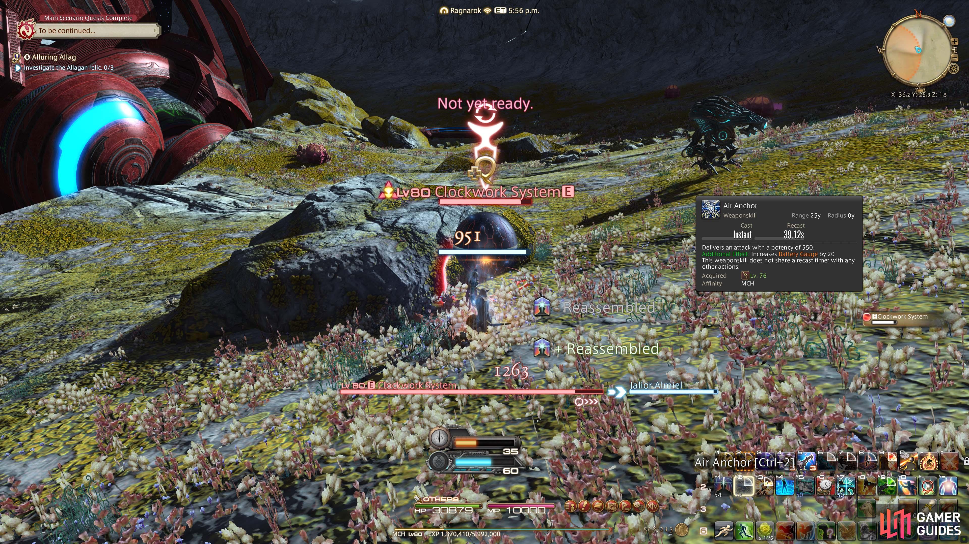 Alluring Allag (Level 80) - Mare Lamentorum - Side Quests | Final ...