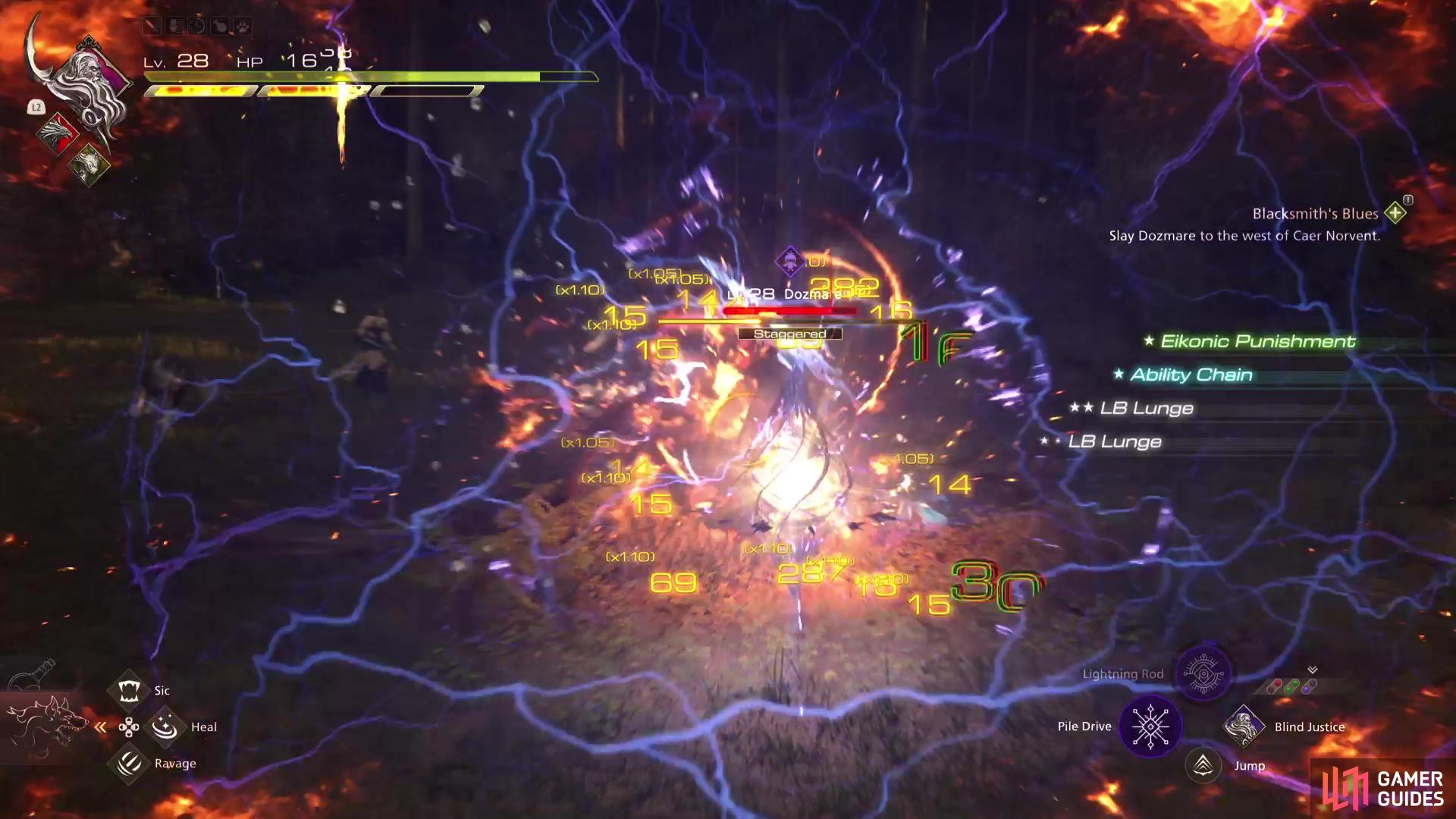 How to Defeat the Griffin, Dozmare Hunt in Final Fantasy XVI - B Rank ...
