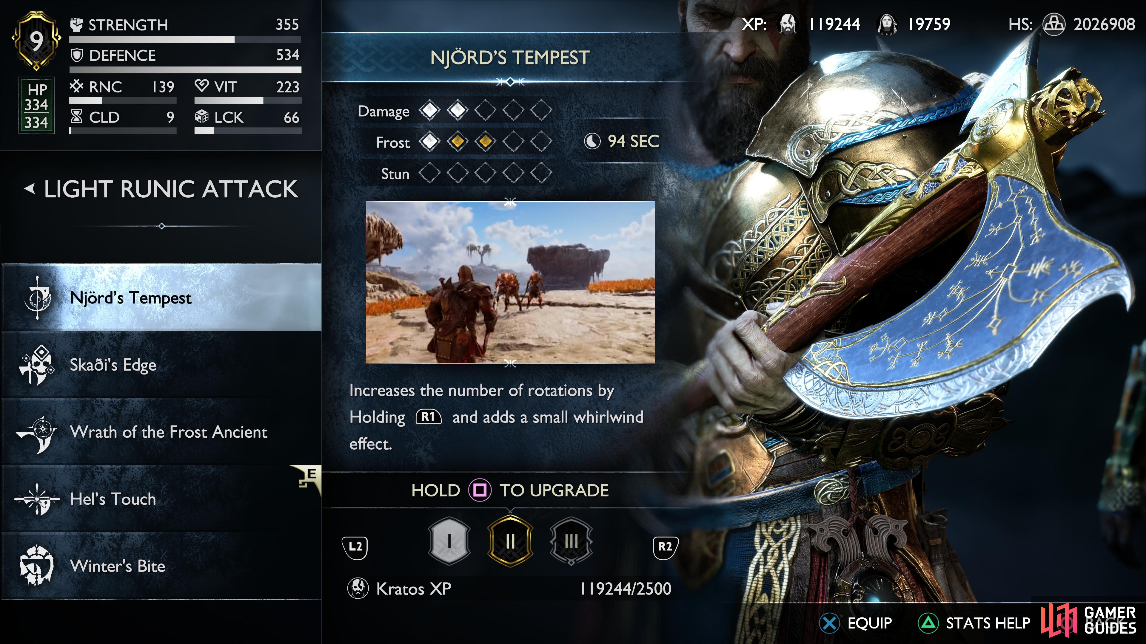 Leviathan Axe - Weapons - Gear | God of War: Ragnarok | Gamer Guides®