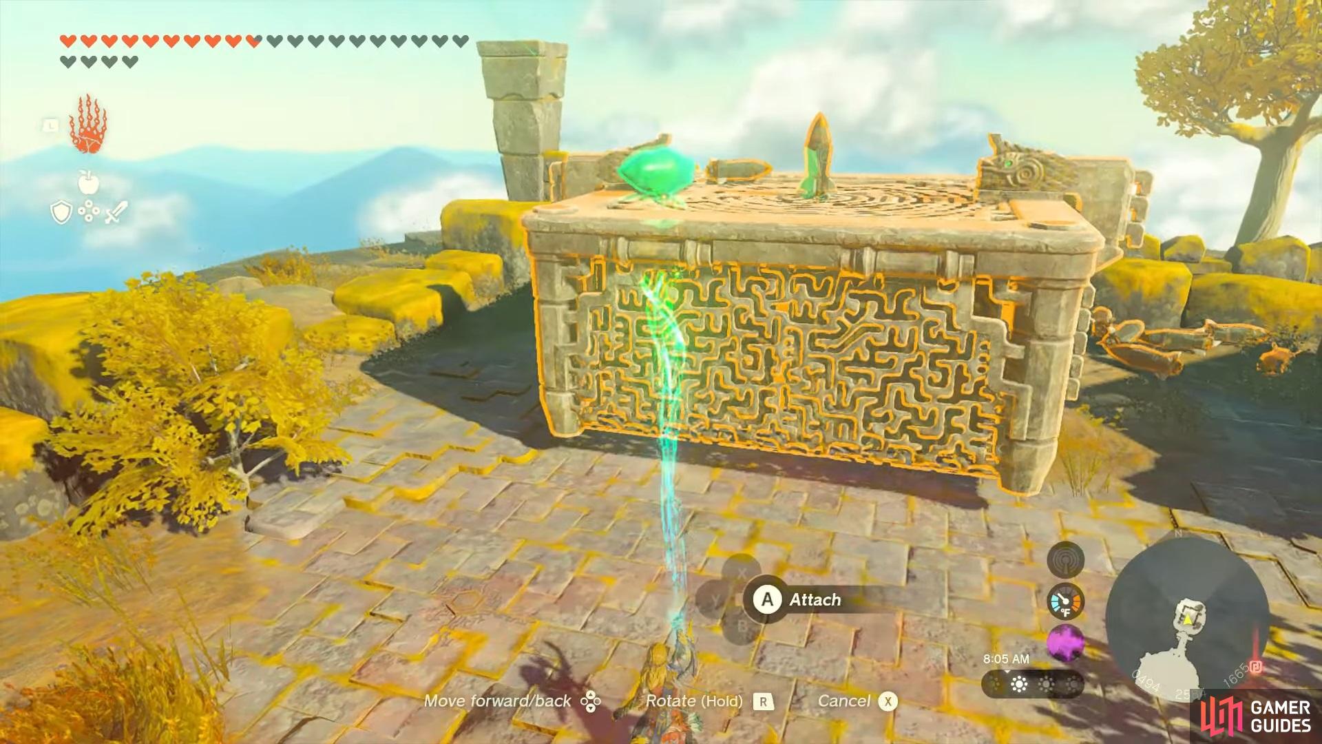 How to Complete The North Hyrule Sky Crystal Shrine Quest - Sky ...