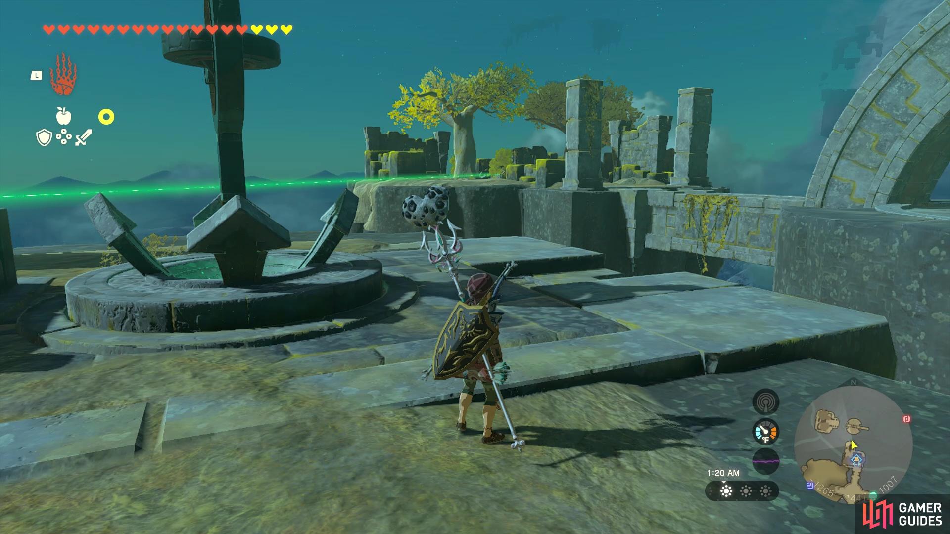 How to Complete The South Hyrule Sky Crystal Shrine Quest - Sky ...