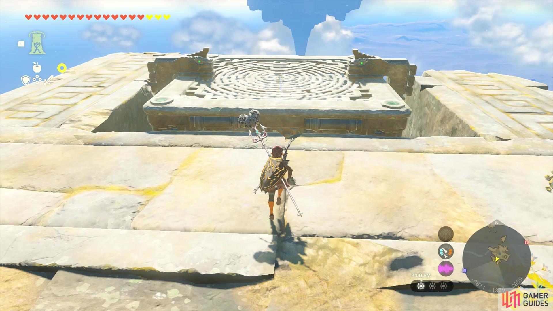 How to Complete The South Hyrule Sky Crystal Shrine Quest - Sky ...