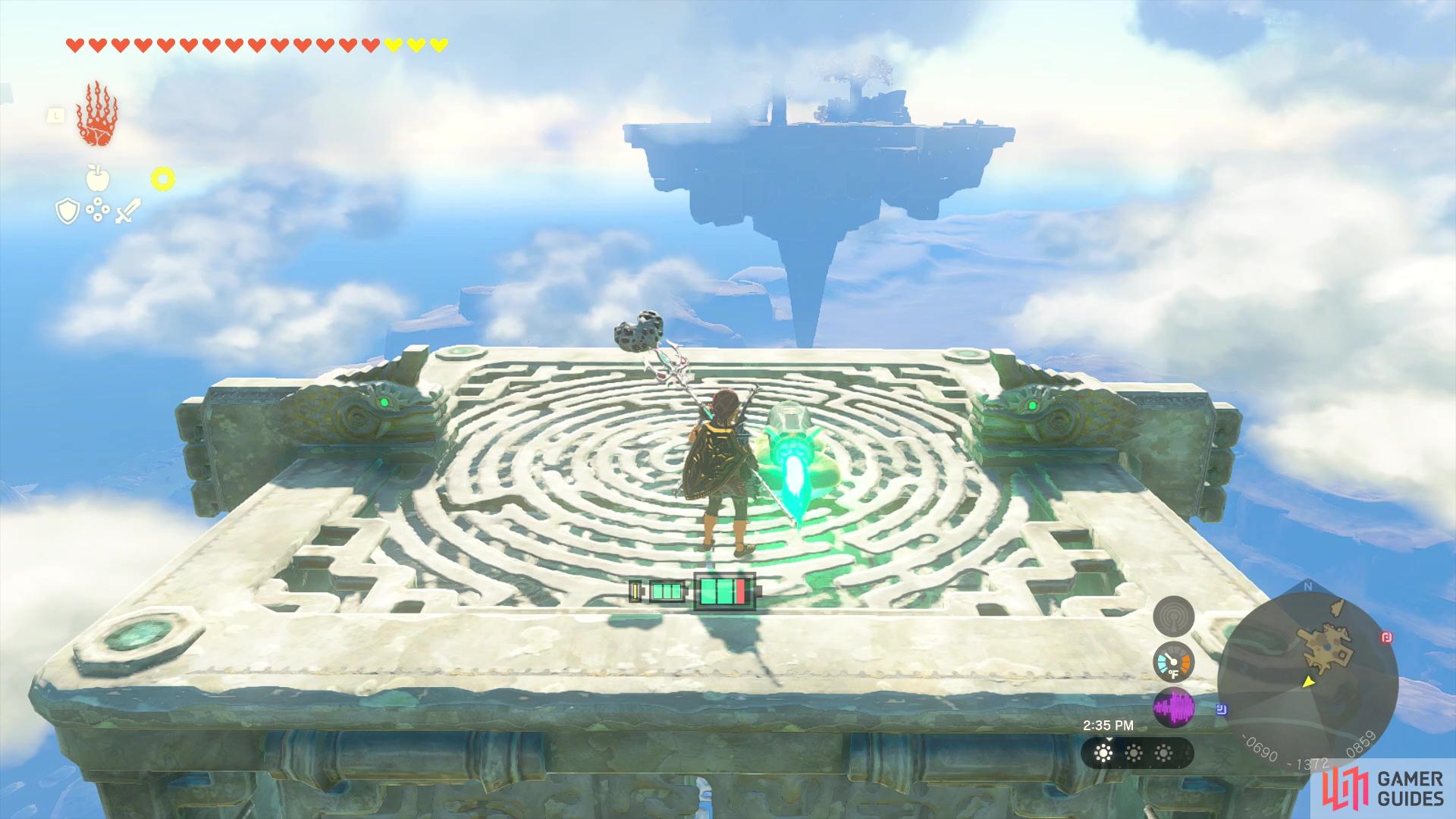 How to Complete The South Hyrule Sky Crystal Shrine Quest - Sky ...