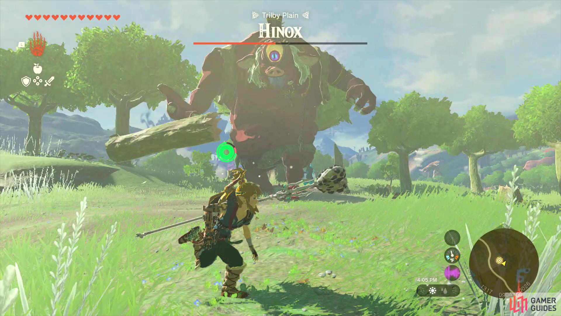 WANTED: Hinox Walkthrough - Zelda Tears of the Kingdom - Central Hyrule ...