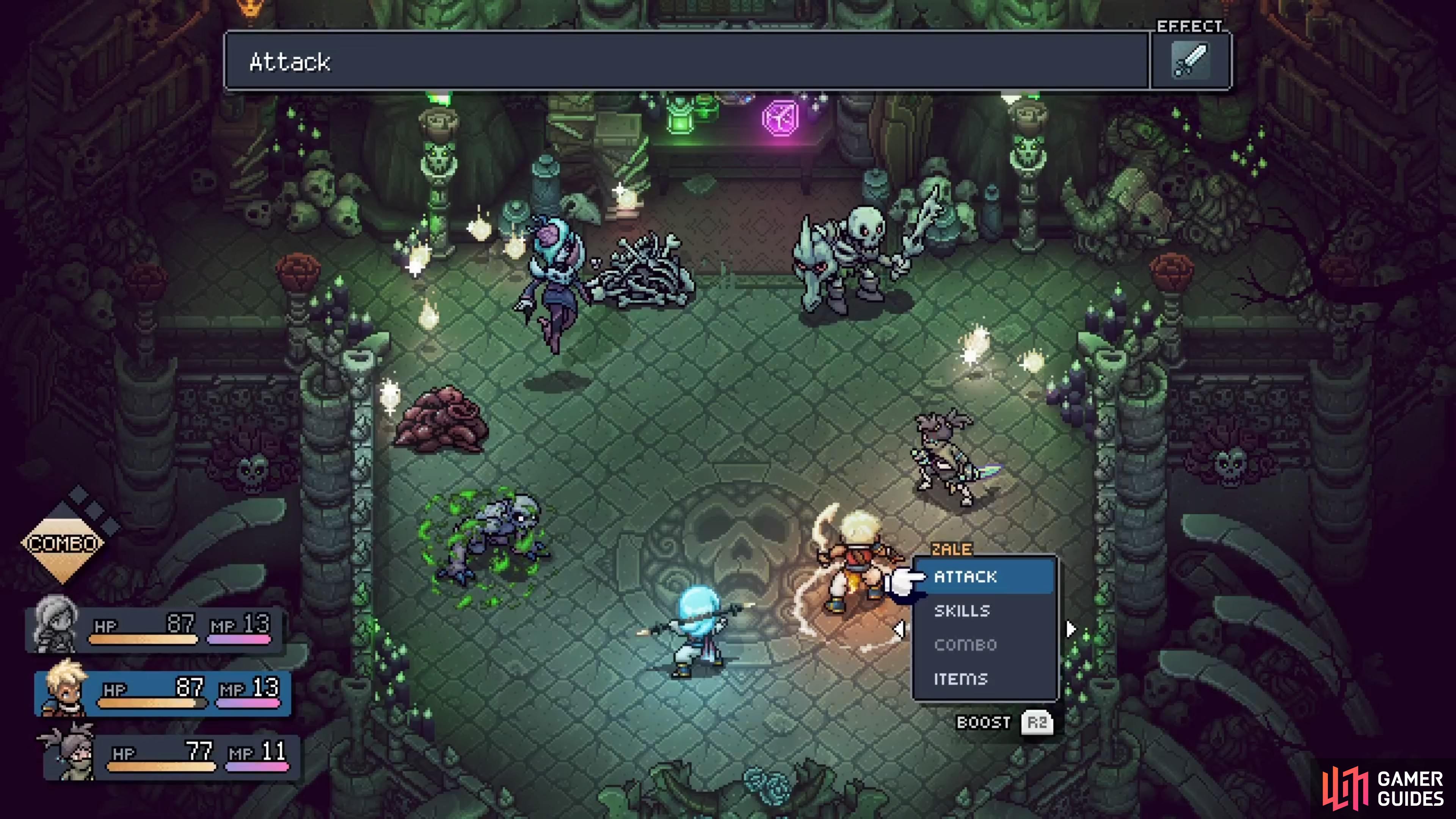 Romaya Boss Guide: Necromancer's Lair - Sea of Stars - Chapter 1 ...