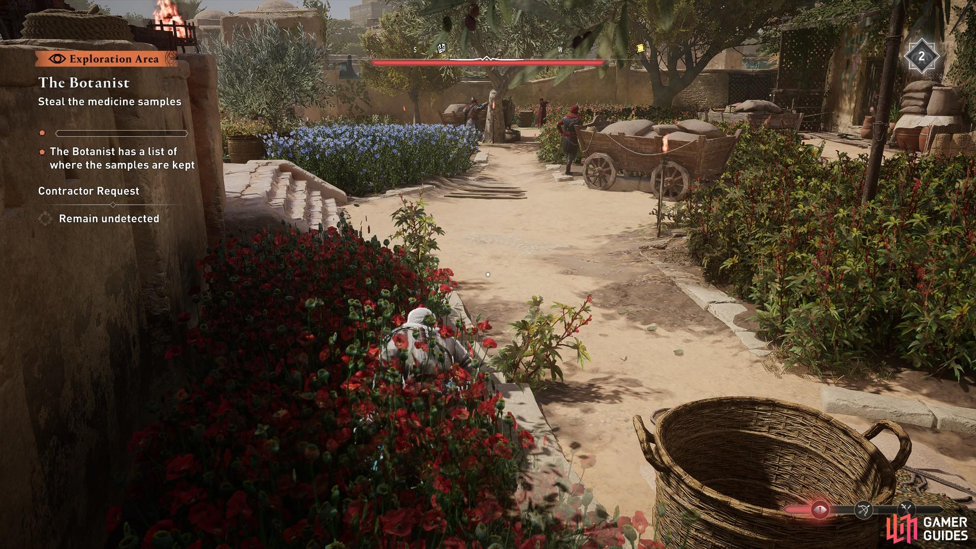 How to Complete The Botanist Contract - Assassin's Creed: Mirage ...