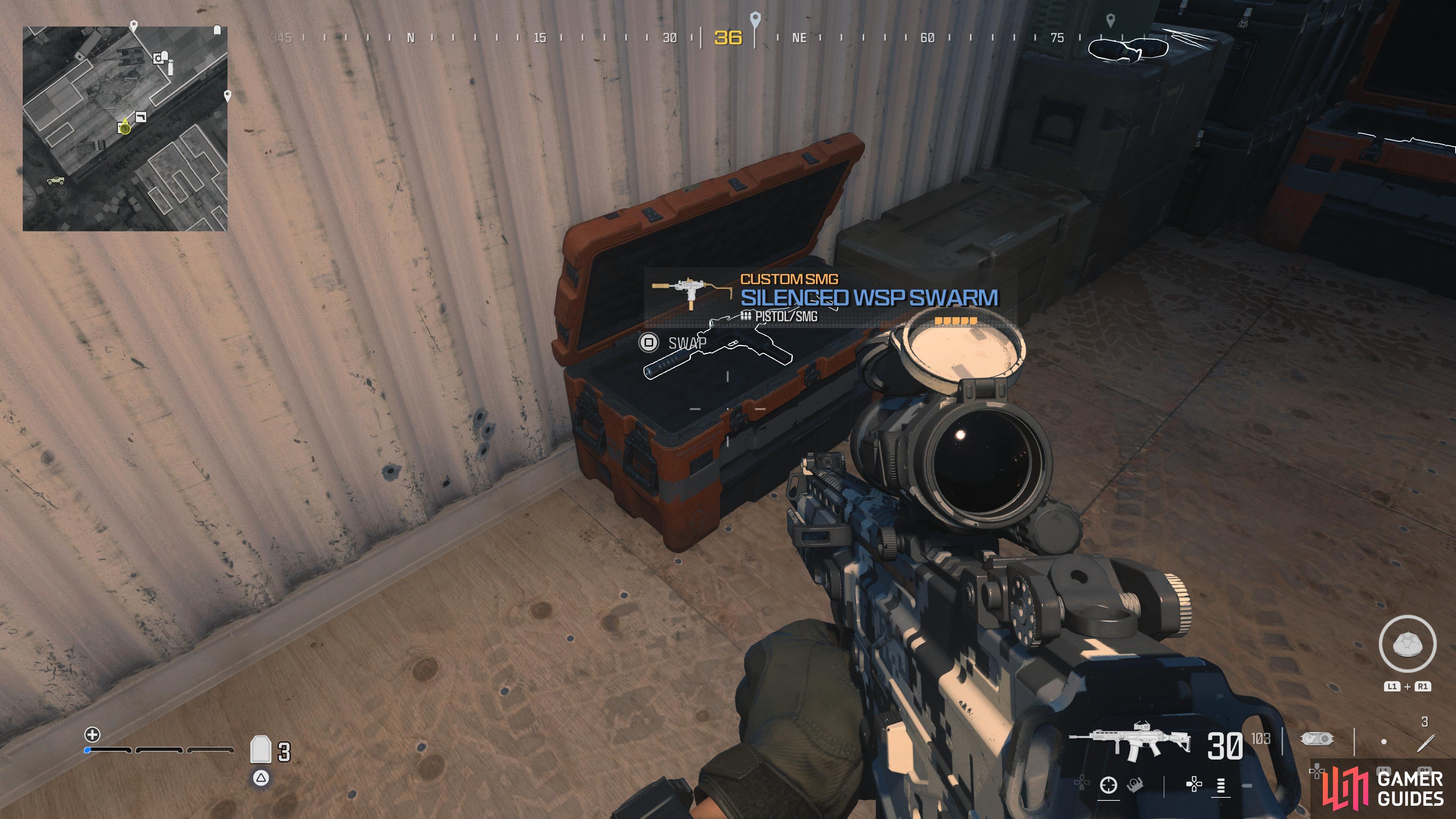 Precious Cargo Weapon Locations in MW3 - Precious Cargo - Campaign ...