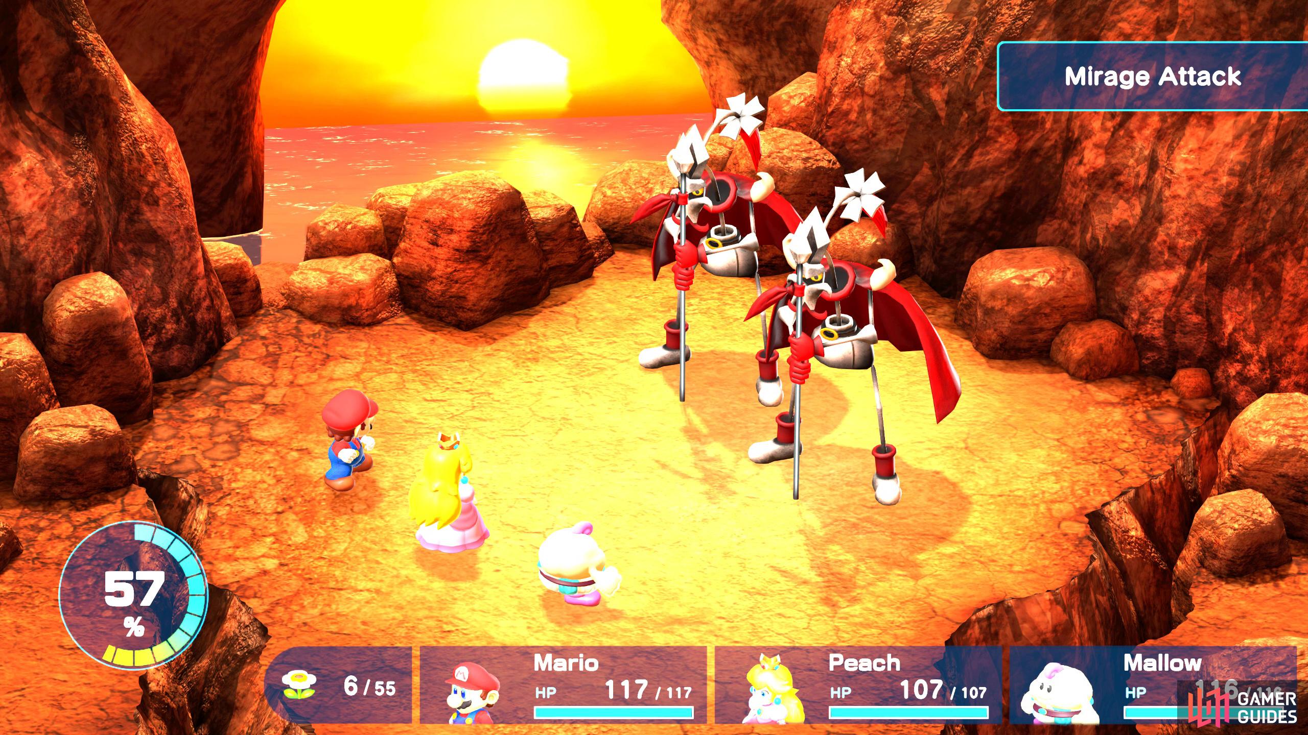Speardovich Seaside Boss Guide - Mario RPG - Star Hill Region ...