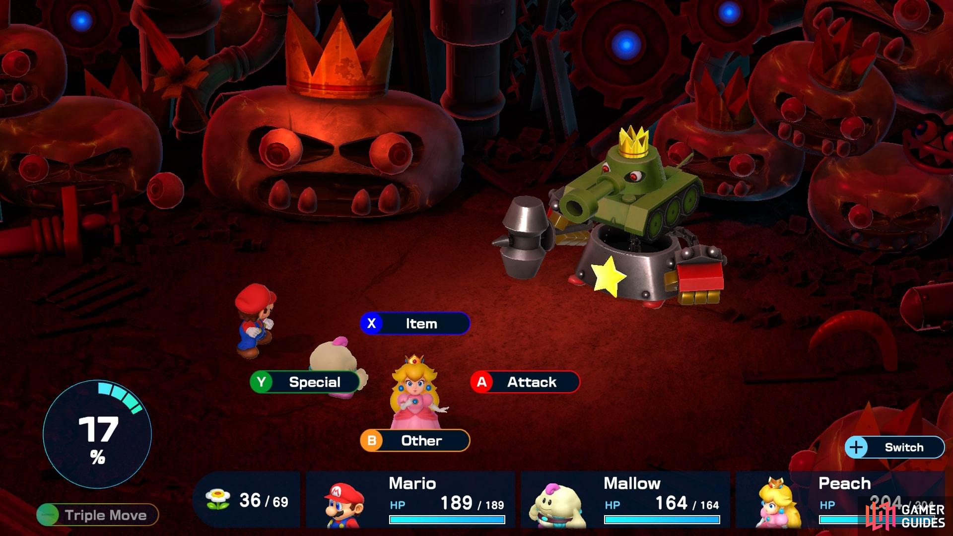 Smithy Boss Guide - Super Mario RPG - Bowser's Keep Region ...