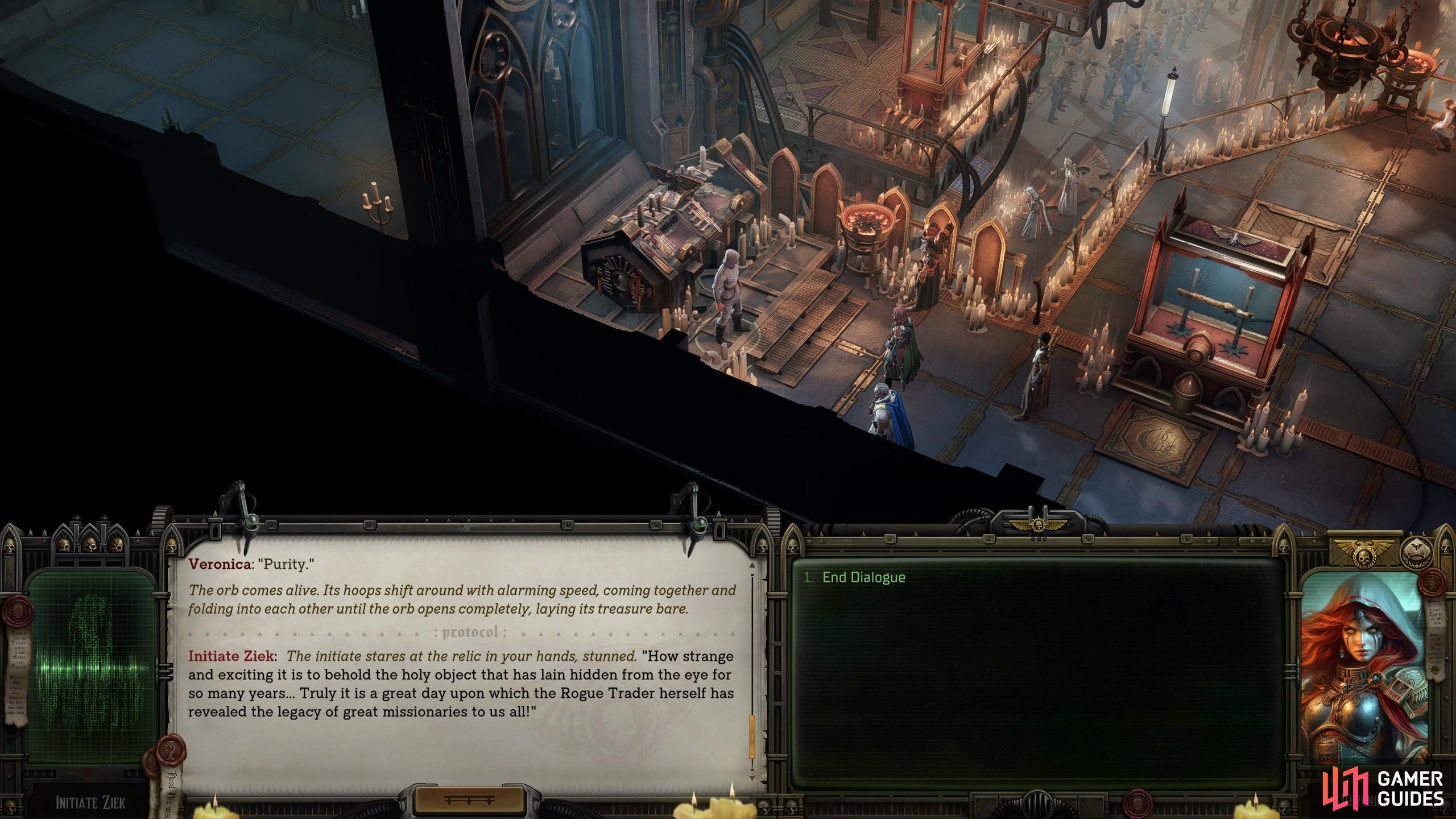 Missionary Oath - Voidship Shrine Reliquary Puzzle - Void Shadows DLC ...