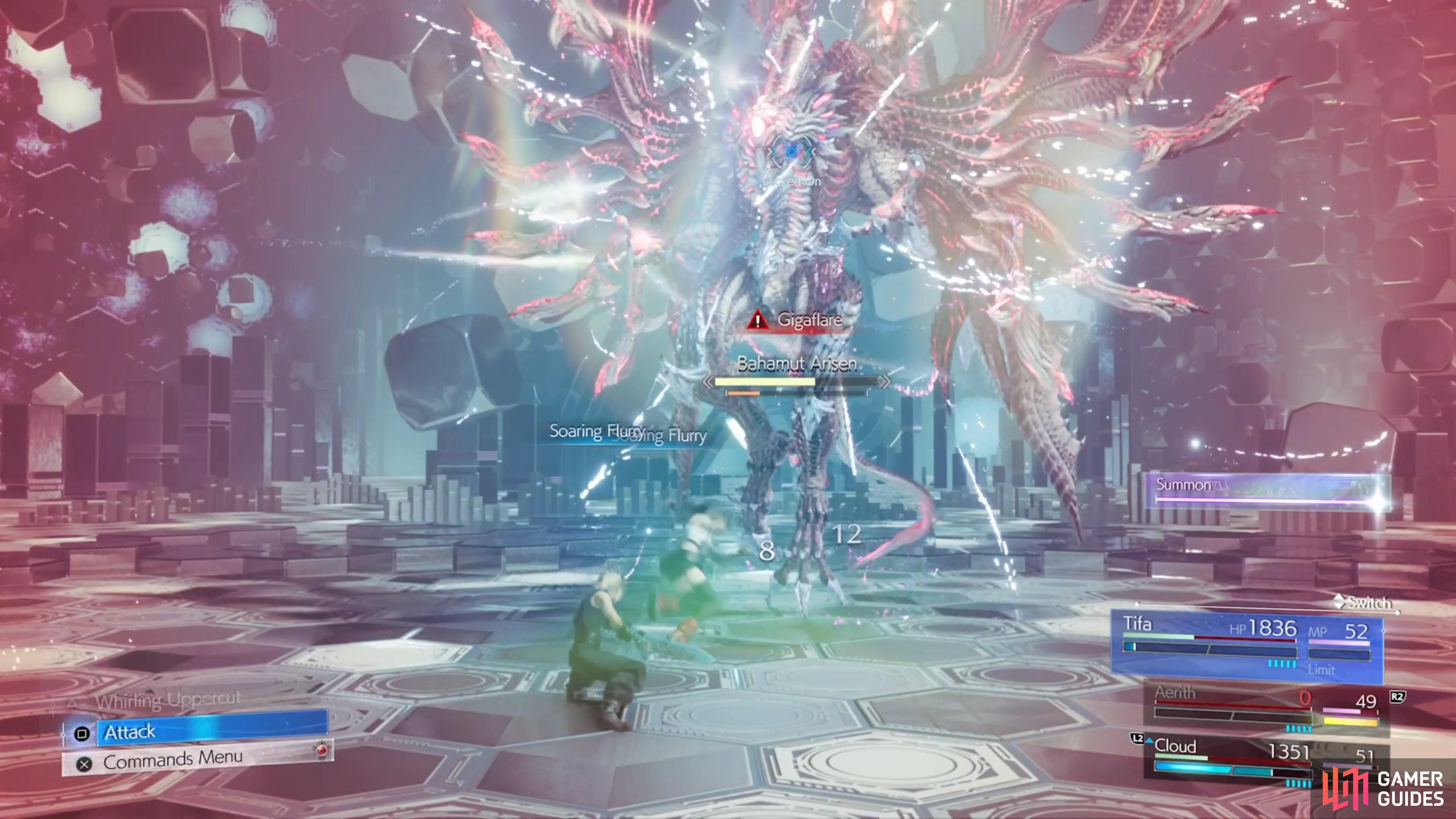 Bahamut Arisen Boss Guide Summons Vr Combat Simulator Final