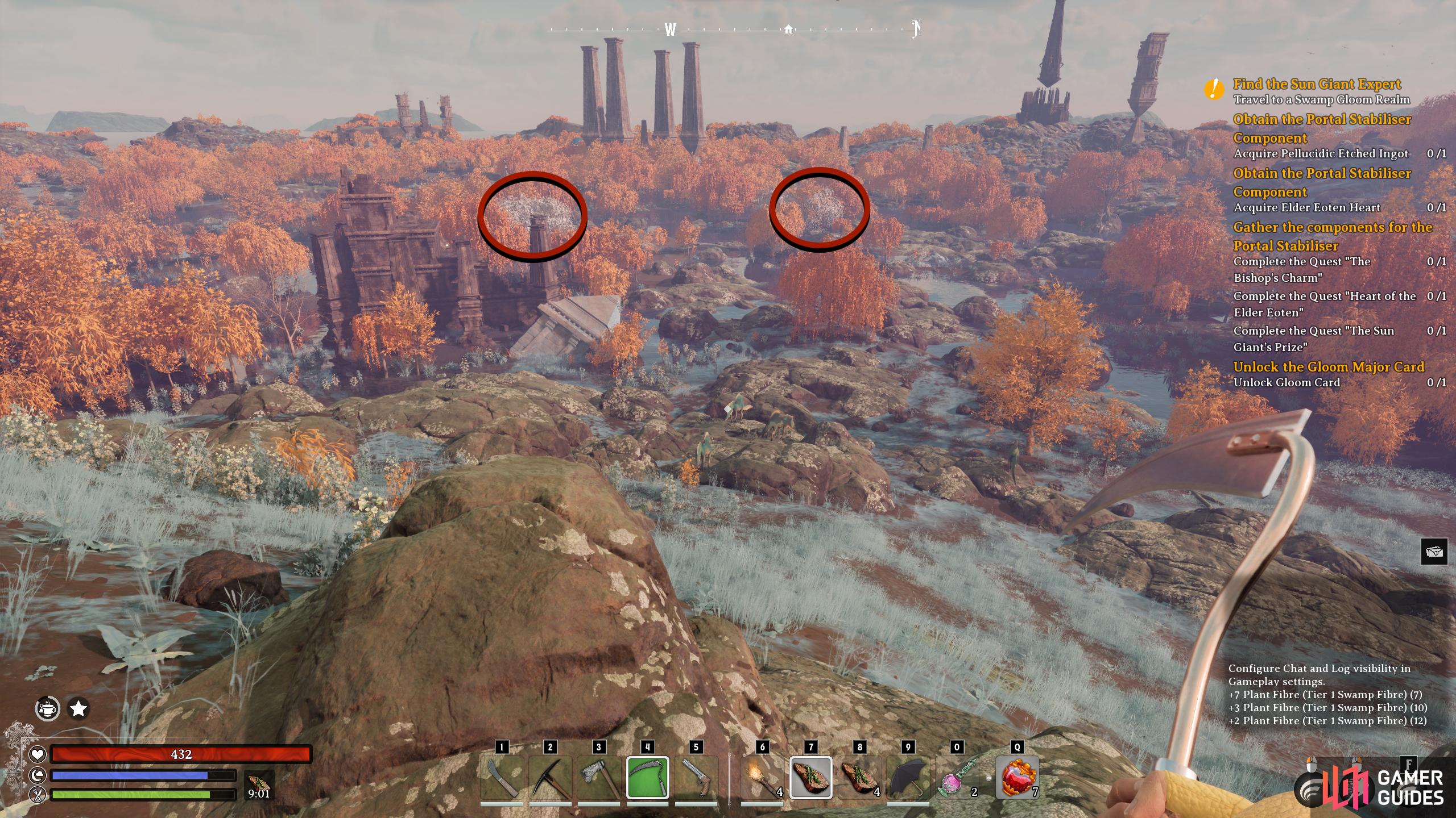 How to Get T1 Swamp Fibre in Nightingale - Gathering - Resources ...