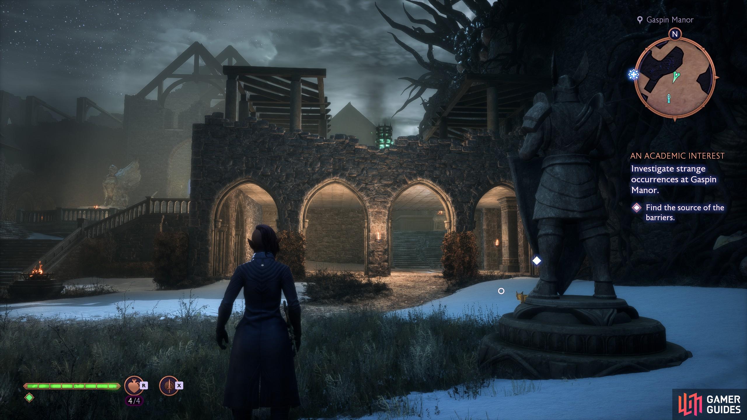 Gaspin Manor Statues and Wisp Puzzle Solution - Hossberg Wetlands ...