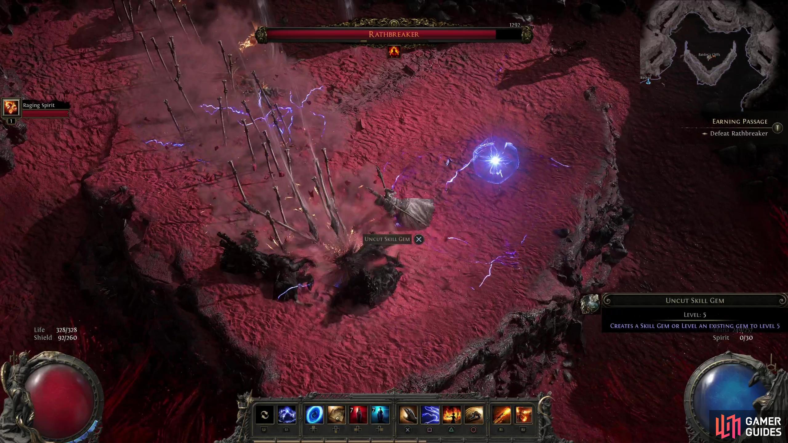 Earning Passage - Rathbreaker Boss Guide - Act 2 - Campaign | Path of ...