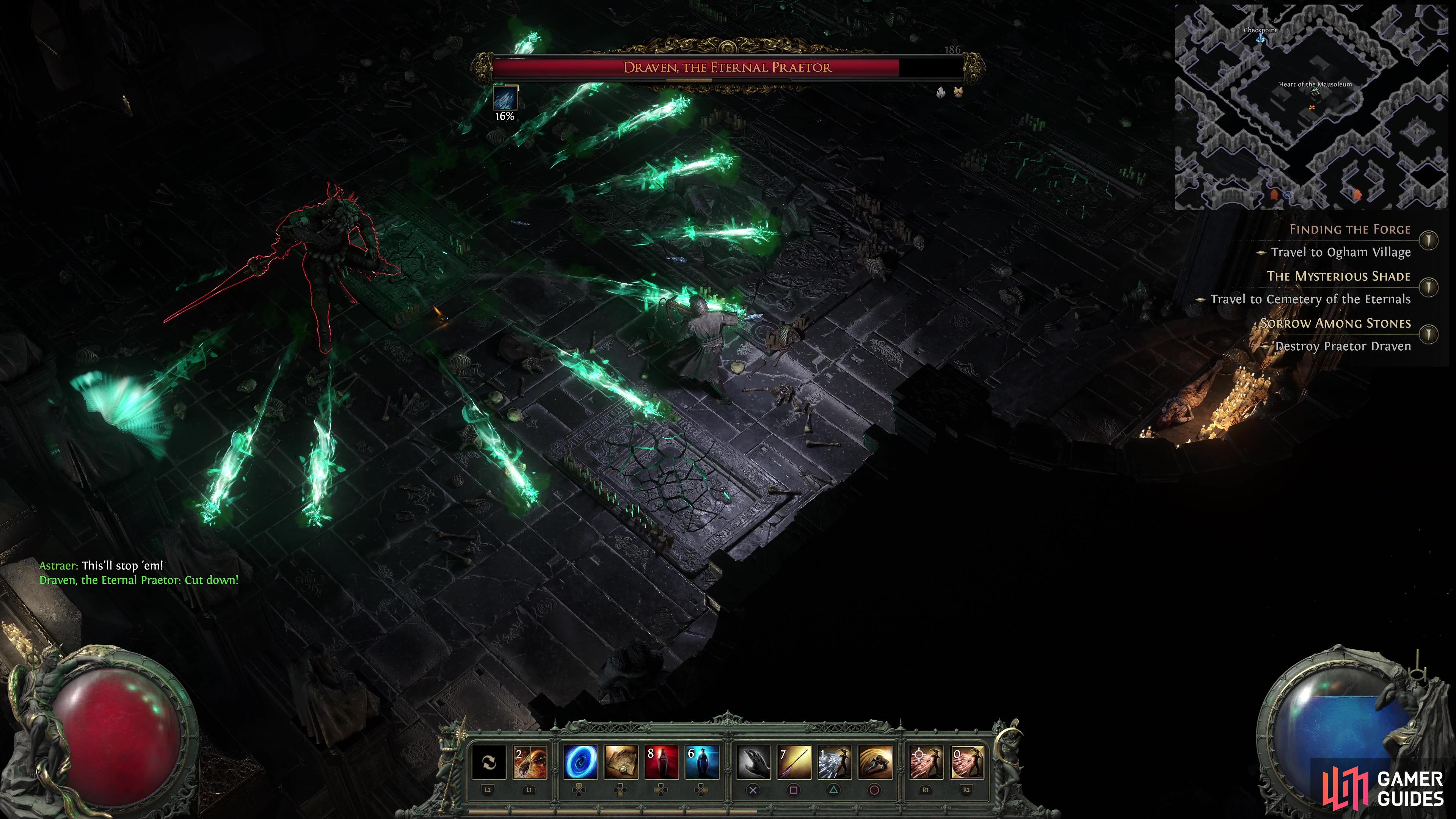 Sorrow Among Stones - Draven, the Eternal Praetor Boss Guide - Act 1 ...