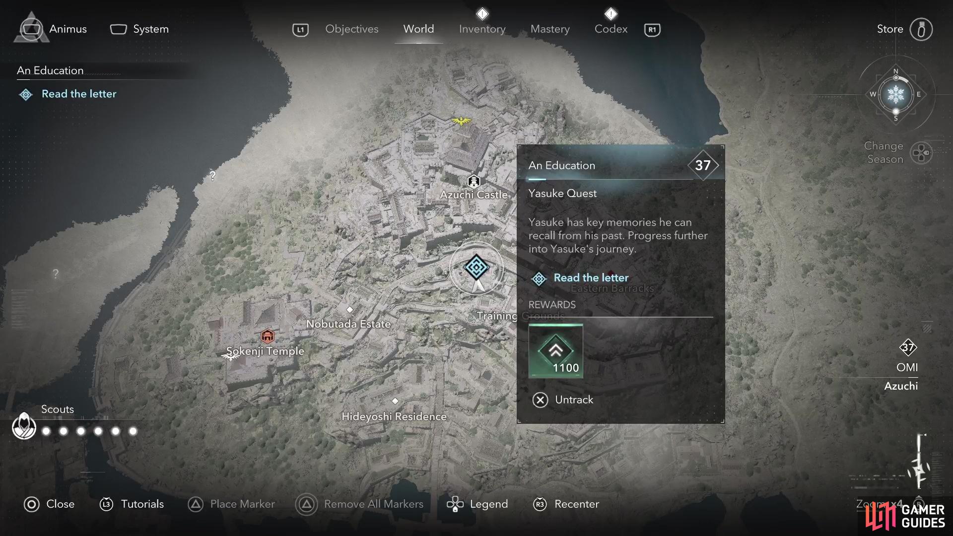 An Education Walkthrough - Yasuke - Main Quests | Assassin's Creed ...
