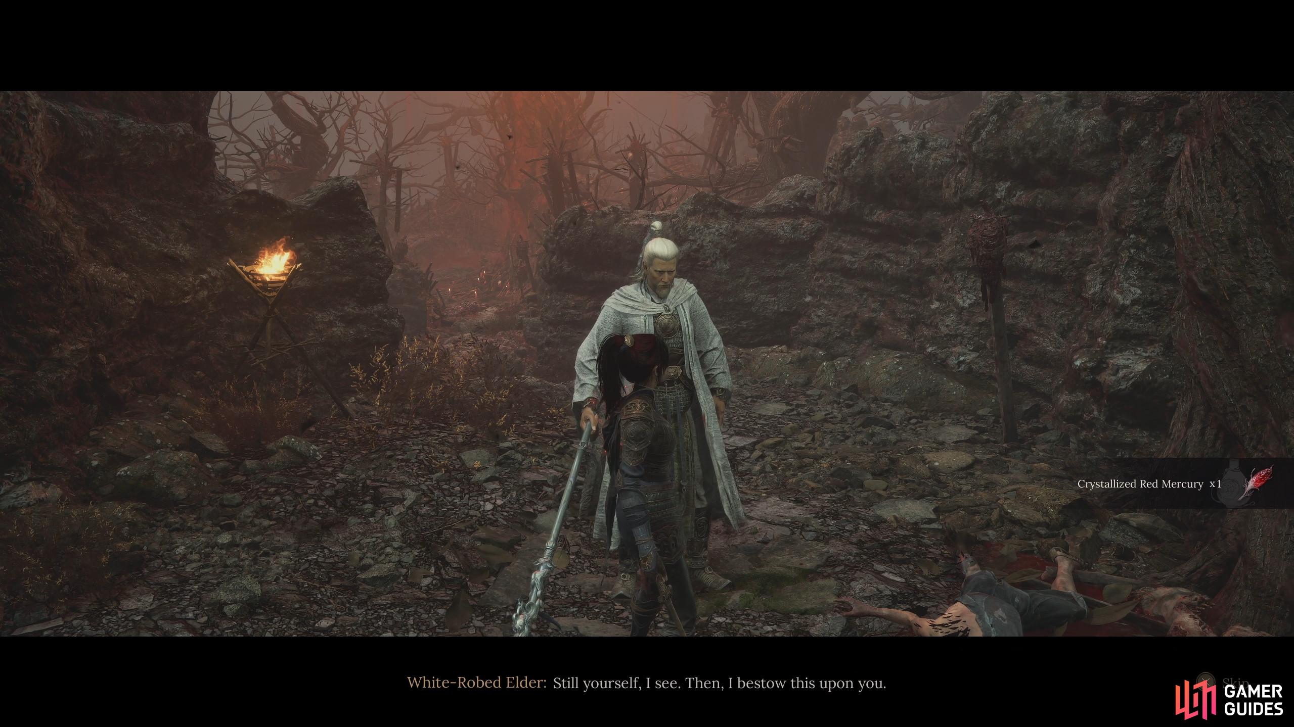 Where to find the White-Robed Elder and Complete His Quest | WUCHANG ...