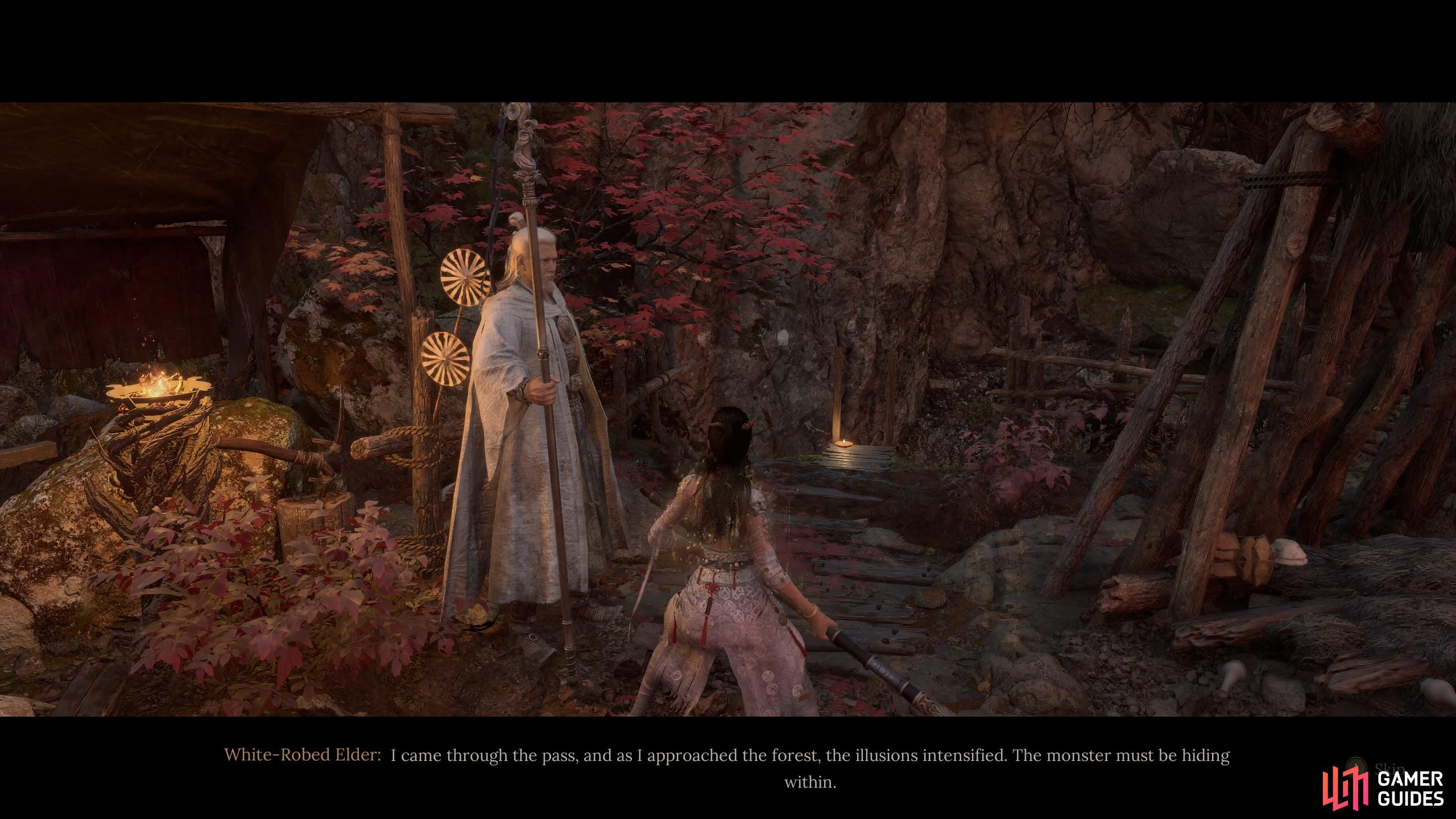 Where to find the White-Robed Elder and Complete His Quest | WUCHANG ...